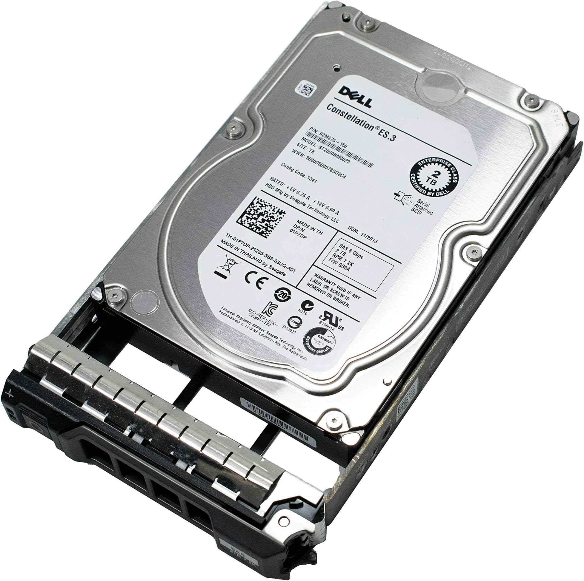 Amazon.com: Dell 2TB 12GB/s 7.2K SAS 512n Hard Drive Bundle with Drive ...