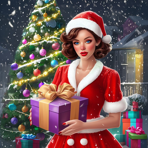 Flying Santa Claus Mom: Fun Gift Delivery Christmas Games - App on the ...