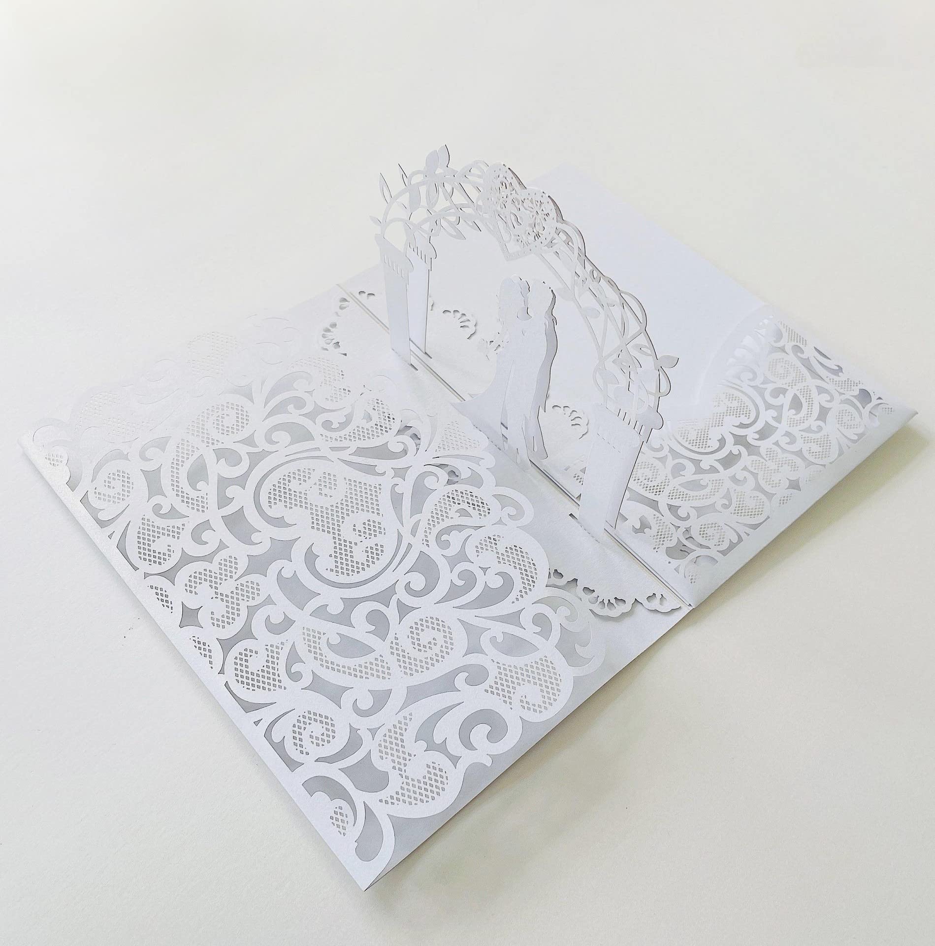 Wedding Invitations 10 Pack Amazon.com : 10 Pack 3D Wedding