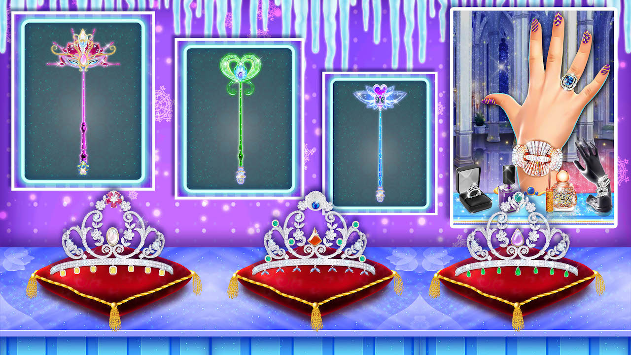 Ice Princess Makeover Salon - Ice Queen Makeup - Dressup - Spa - Frozen ...