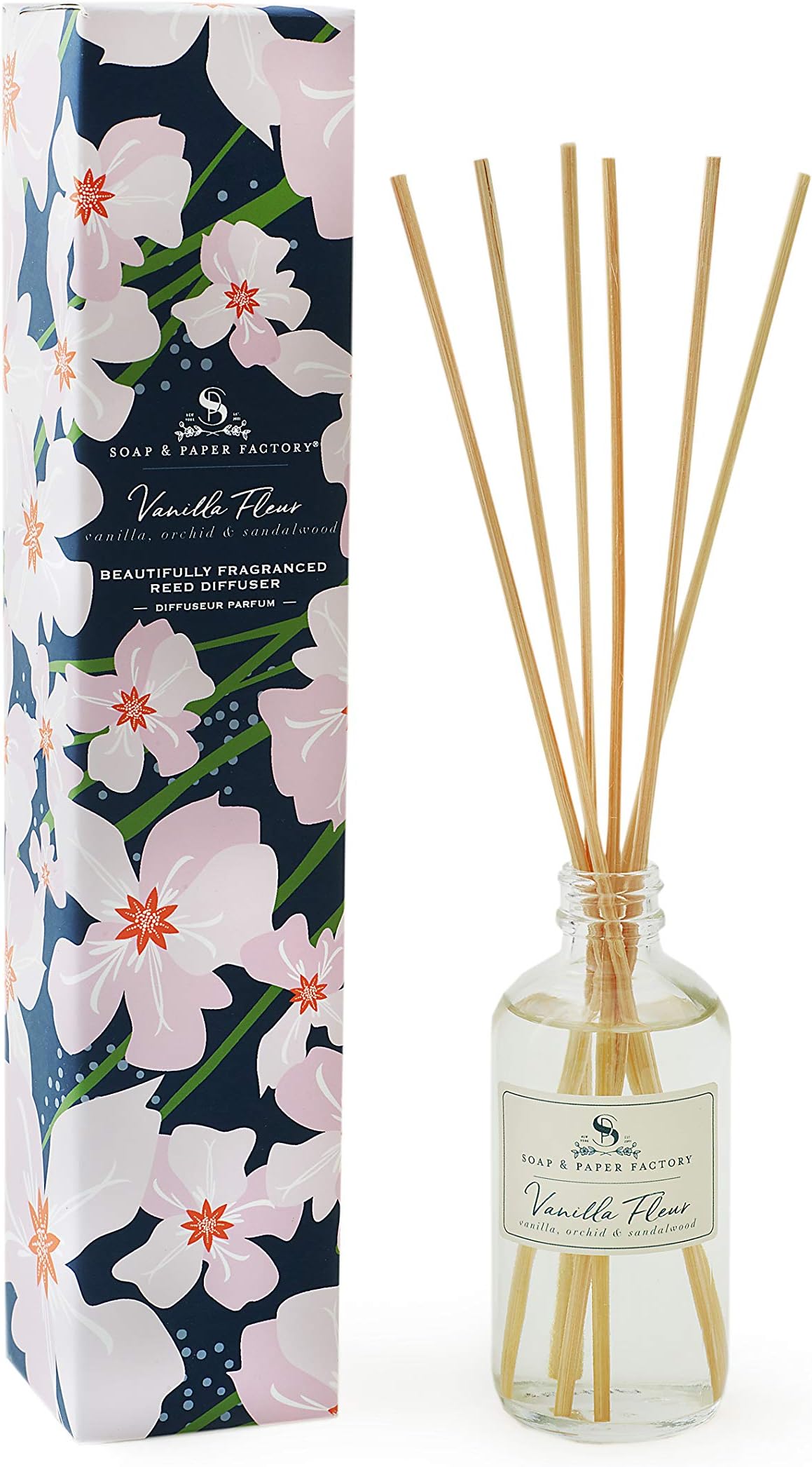 Amazon.com : Soap & Paper Factory Roland Pine 3.65 Oz Reed Diffuser Oil ...