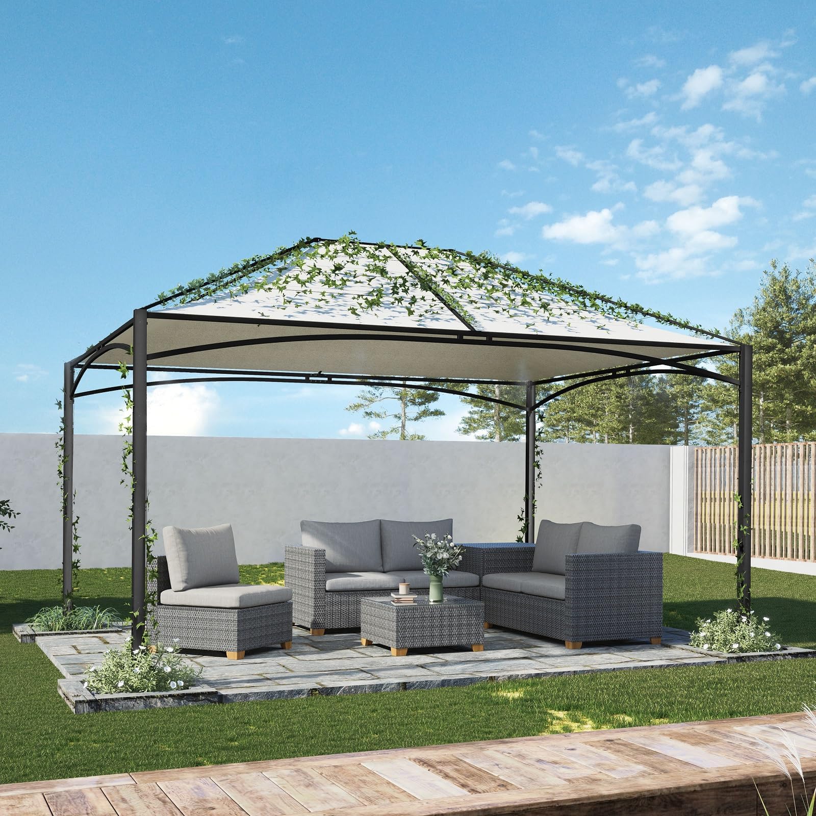 Amazon.com : Grand Patio Trellis Outdoor Garden Trellis for Climbing ...
