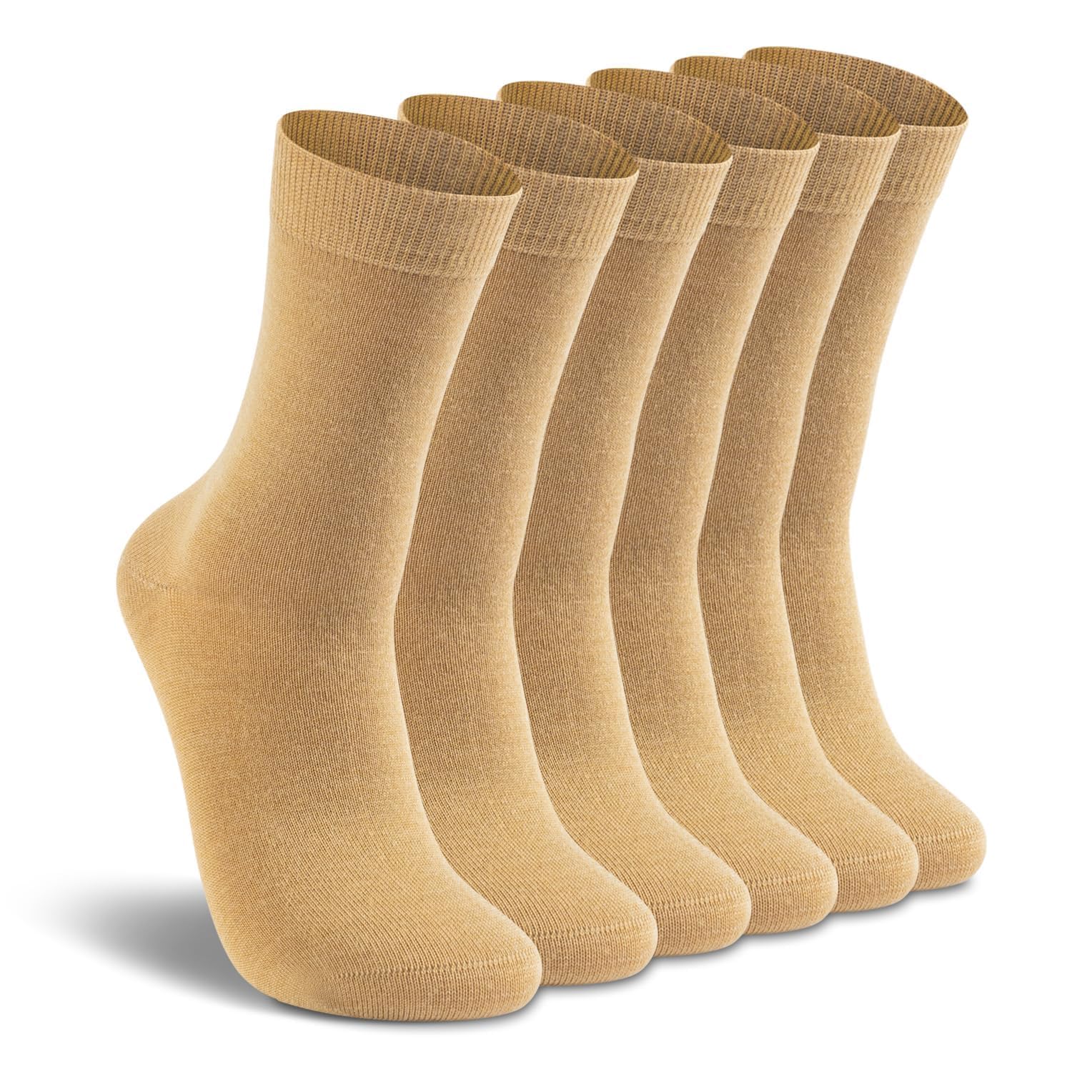 Amazon.com: LIXIA Women's Thin Merino Wool Crew Socks - Light Weight ...