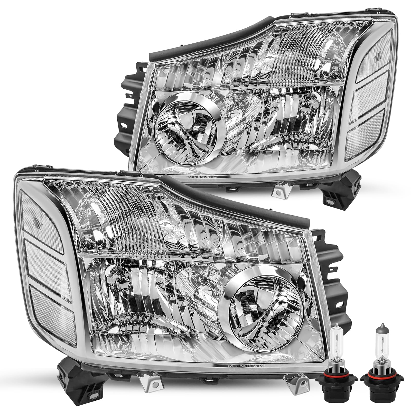 Amazon.com: JSBOYAT Headlight Assembly Compatible with 2004-2015 Titan ...