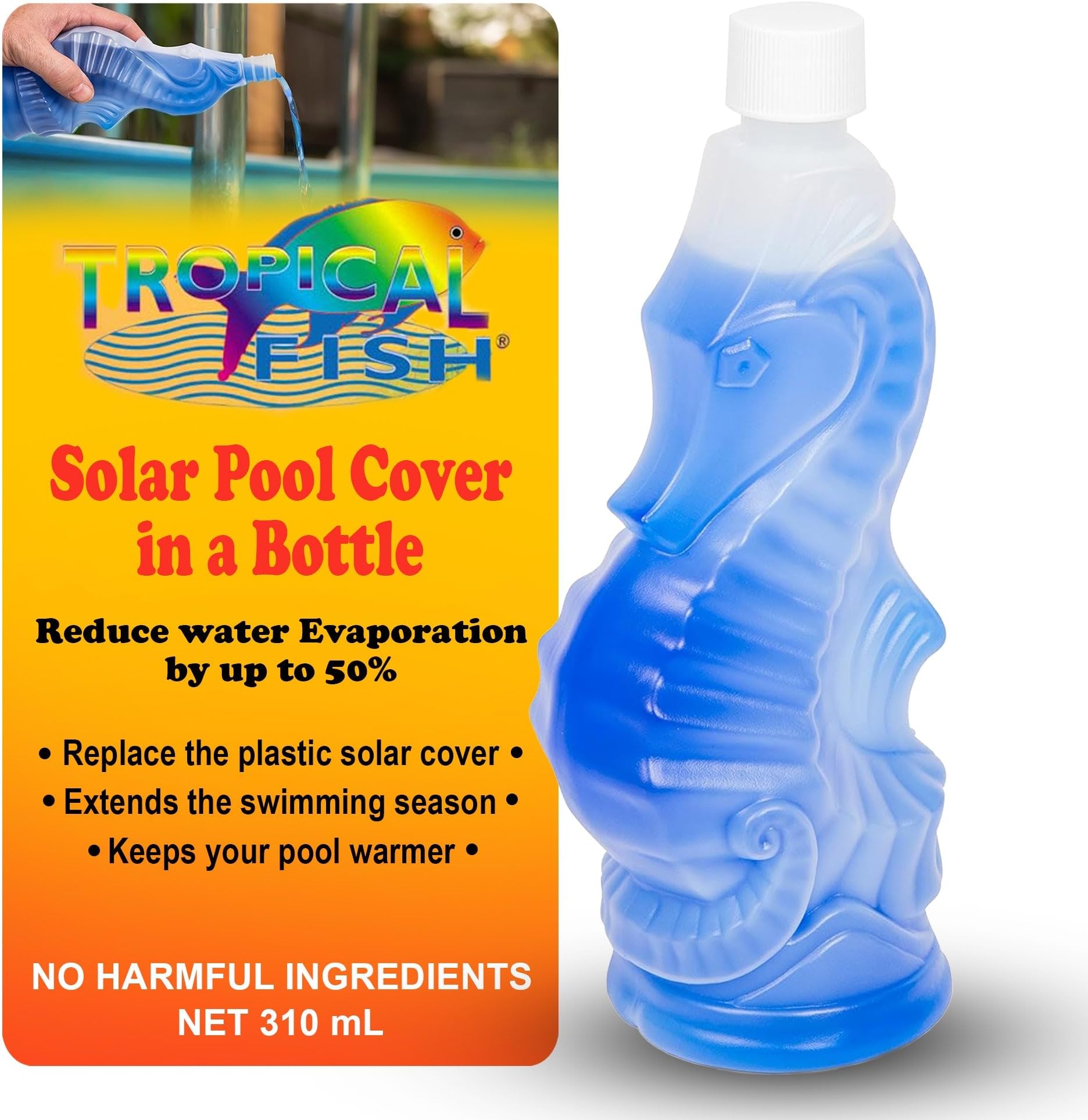 Amazon.com : TROPICAL FISH LIQUID SOLAR BLANKET - Liquid Heat - Solar ...