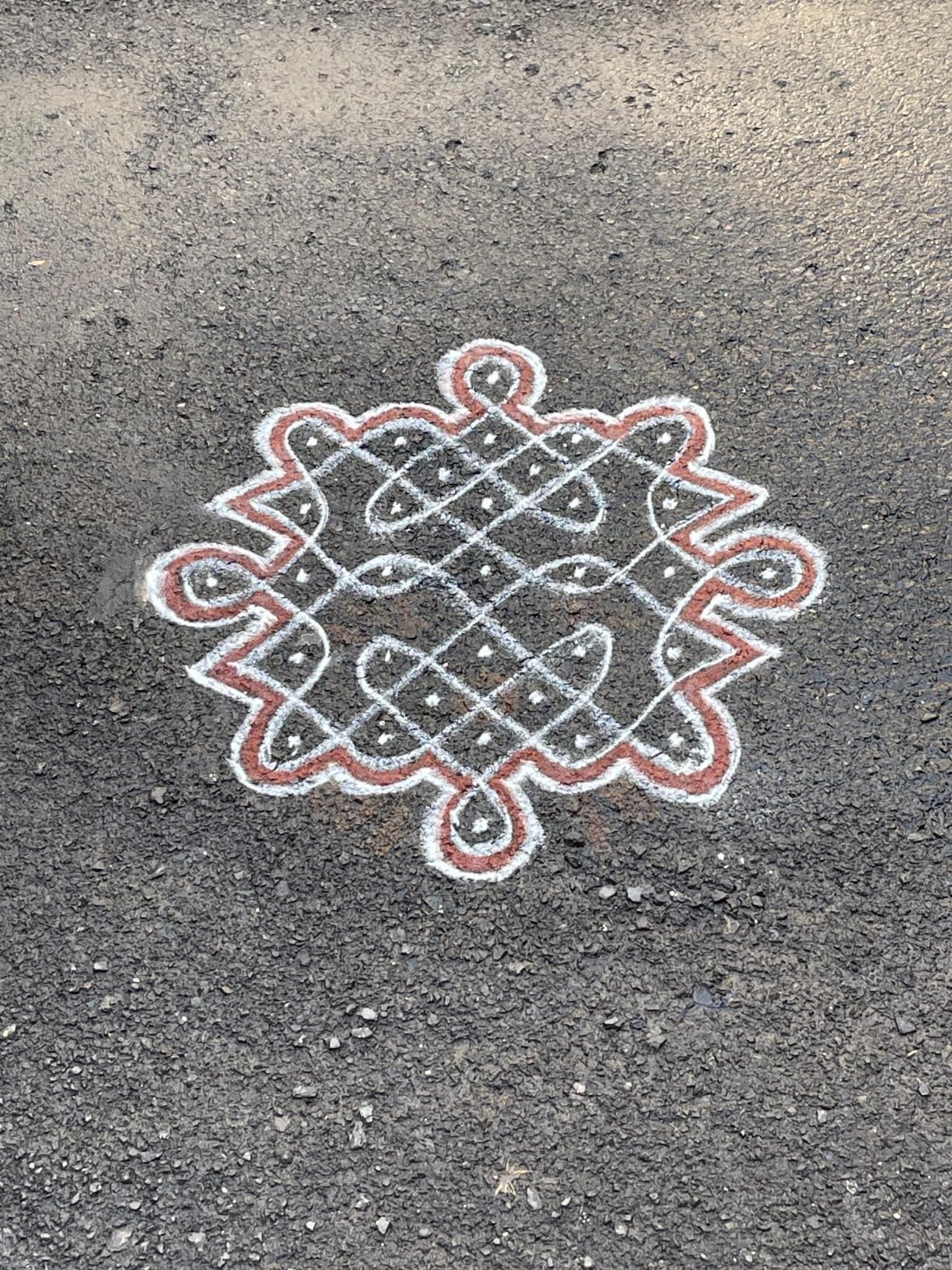 Buy vrk Enterprises Festival Brown Soil Rangoli Powder (Pack of 1kg) Online at Low Prices in ...