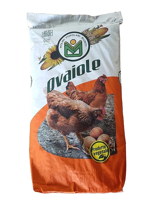 Molini Popolari Riuniti, Ovaiola, NO OGM, Mangime Galline Ovaiole 25 Kg ...