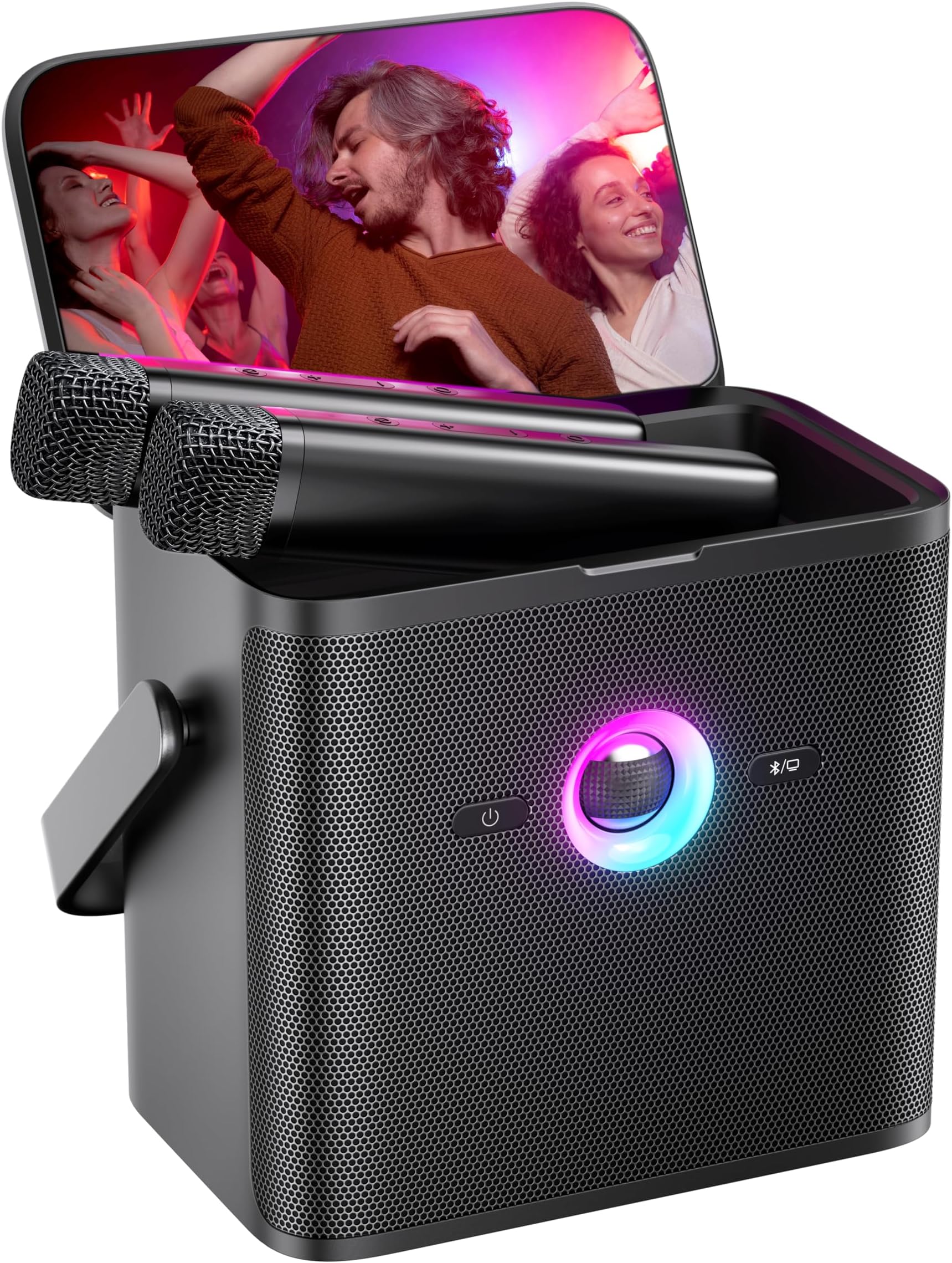 Amazon.com: Ikarao Karaoke Machine for Adults, with Lyrics Display and Screen, Karaoke System ...