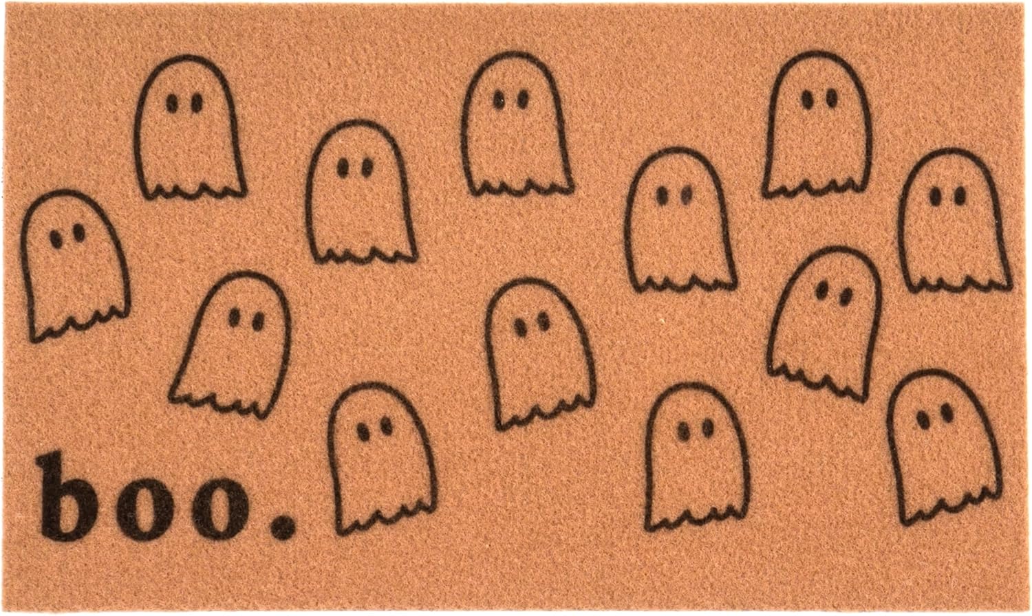 Amazon.com: Boo Ghosts Halloween Doormat Halloween Welcome Door Mats ...
