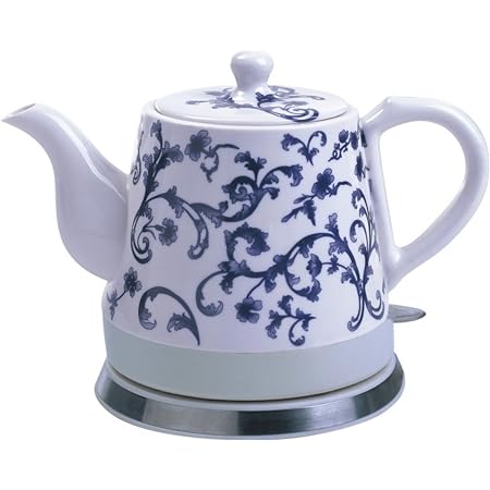 Amazon.com: BELLA Electric Kettle & Tea Pot - Ceramic Water Heater with ...