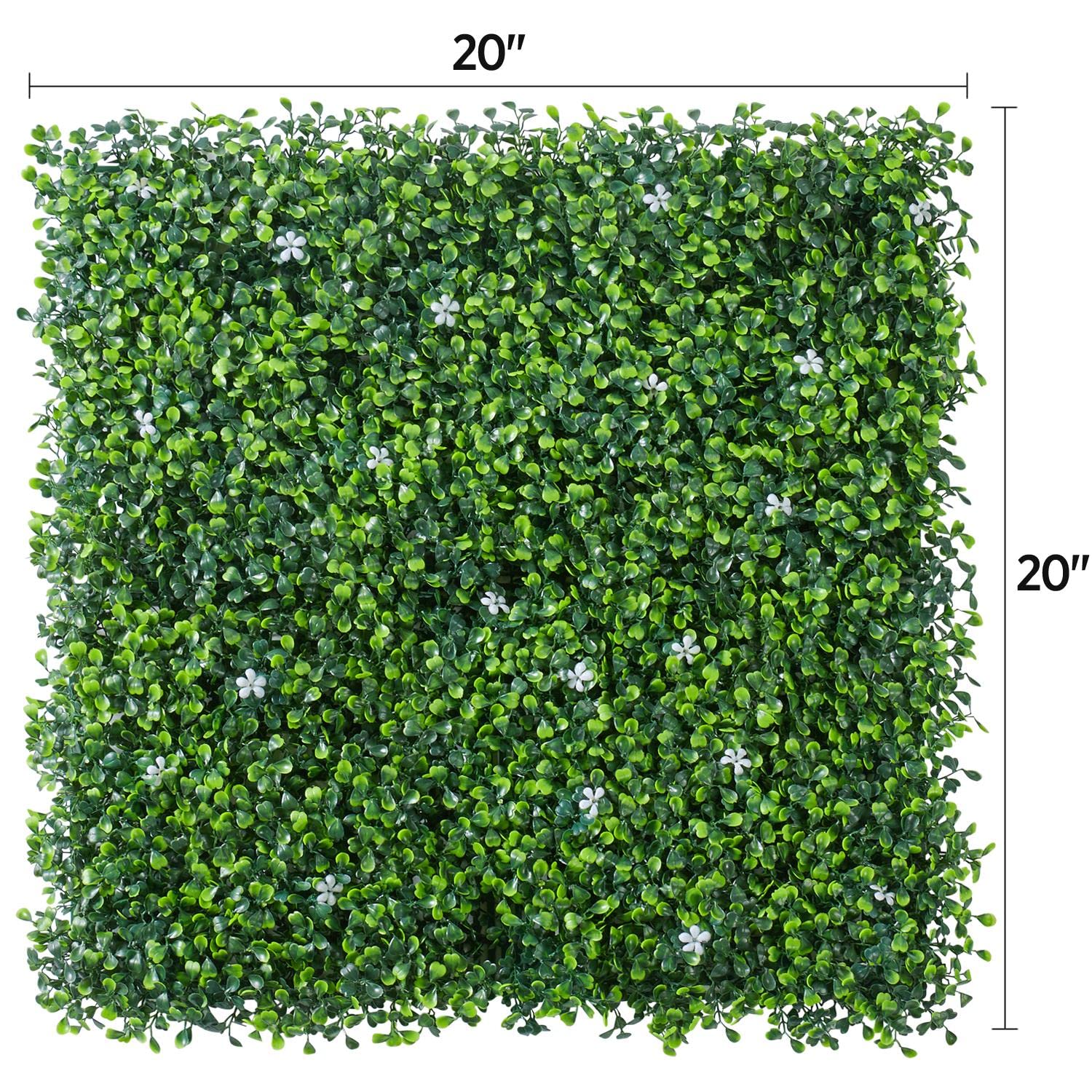 Yaheetech 12PCS 20in X 20in Artificial Boxwood Hedges Panels with ...