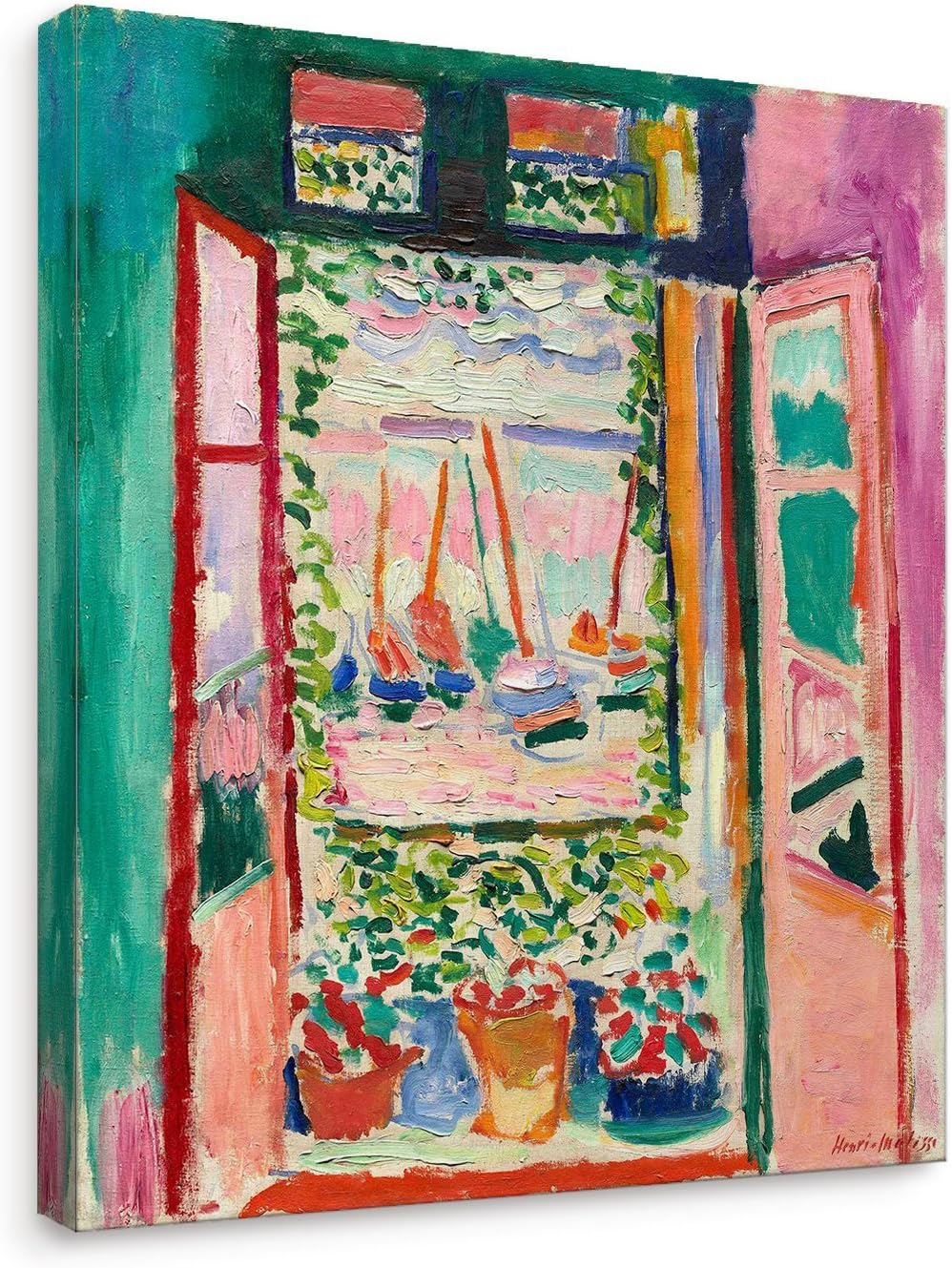 Amazon.com: - Artist Henri Matisse Poster Print of Painting The Open ...