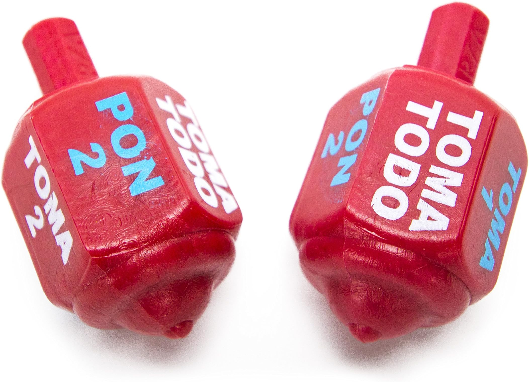 Amazon.com : Classic Mexican Pirinola Toma Todo Solid Plastic Piece 5 ...