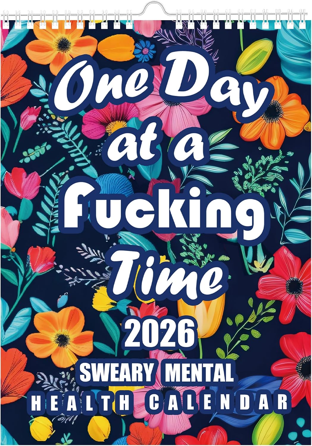 Mental Health Calendar 2026, Creative Wall Calendar 2026 with ...