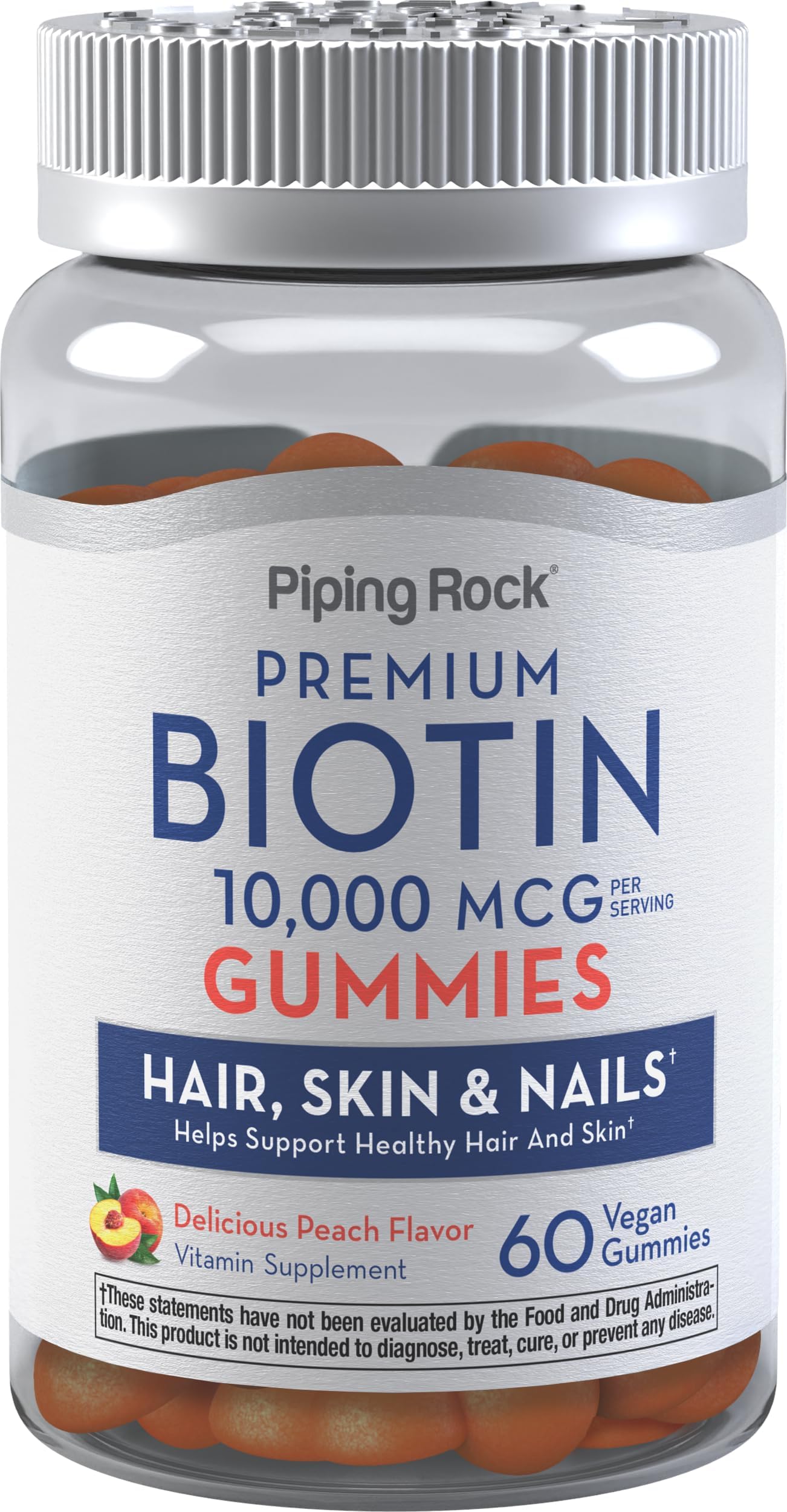 Amazon.com: Piping Rock Biotin 5000mcg Softgels | 150 Count | Non-GMO ...