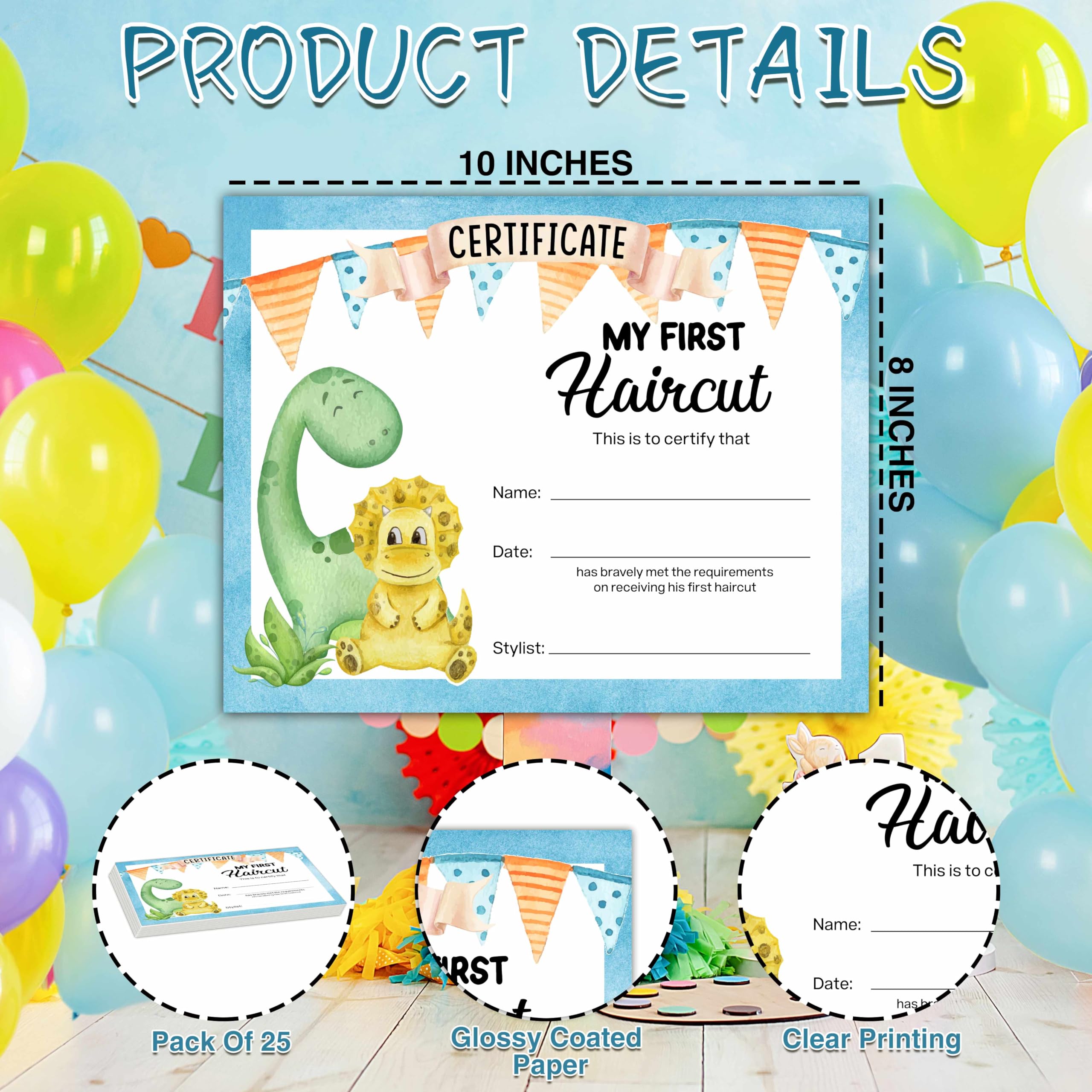 My First Haircut Certificate Template Printable My First Haircut