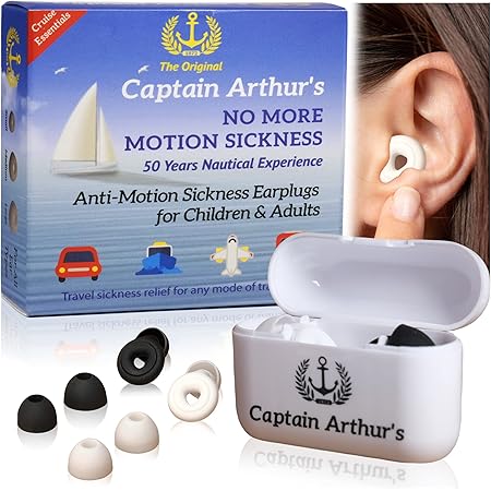 Amazon.com: No More Motion Sickness Earplugs by Captain Arthur for ...