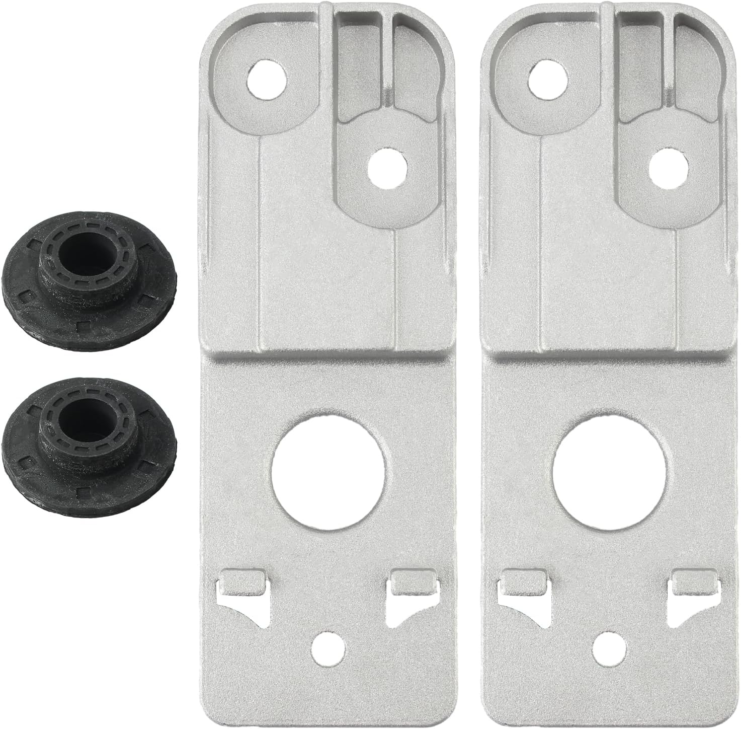 Amazon.com: GoaMotors 2Pcs Lower Radiator Aluminum Mounting Bracket for ...