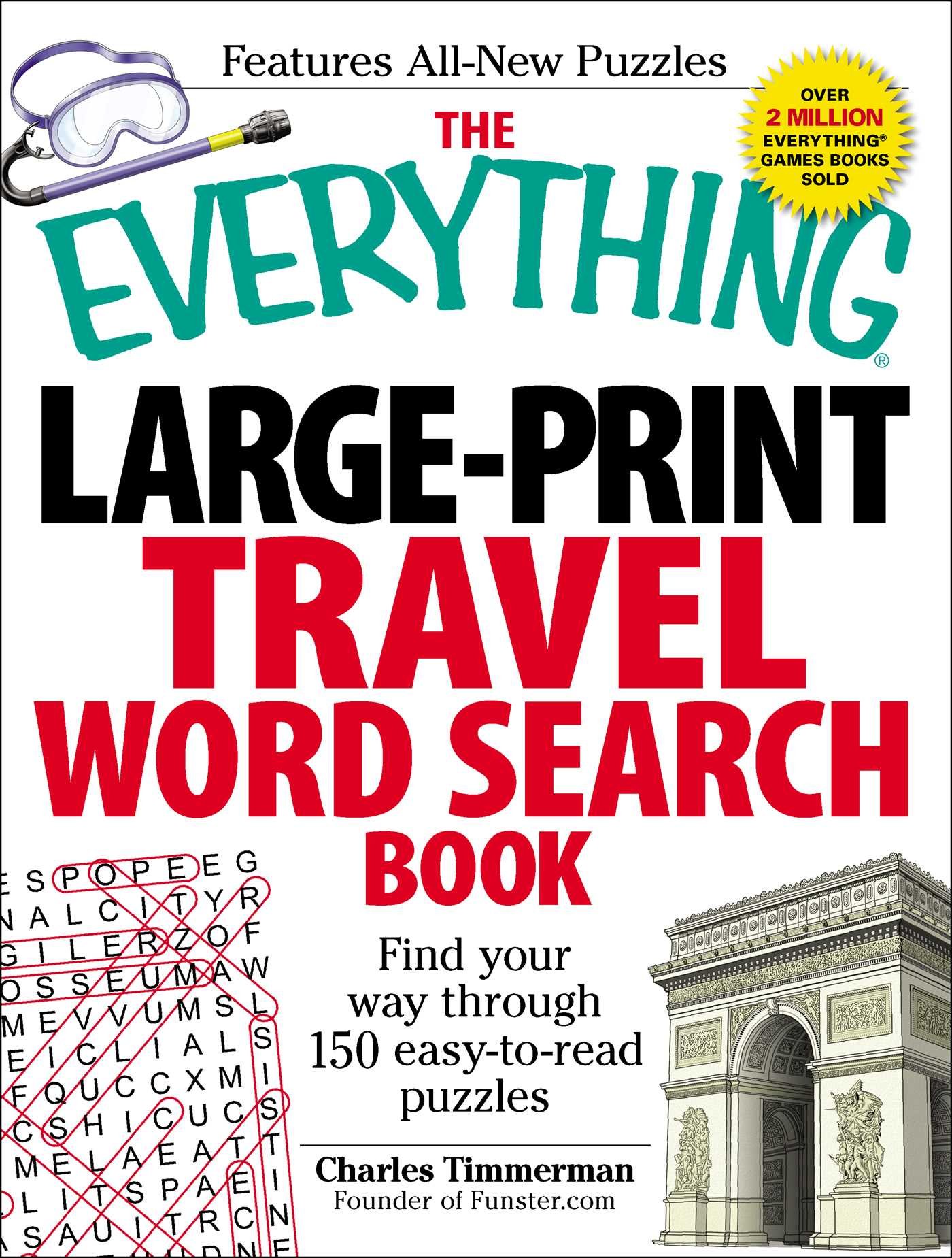 Amazon.com: The Everything Large-Print Travel Word Search Book: Find ...