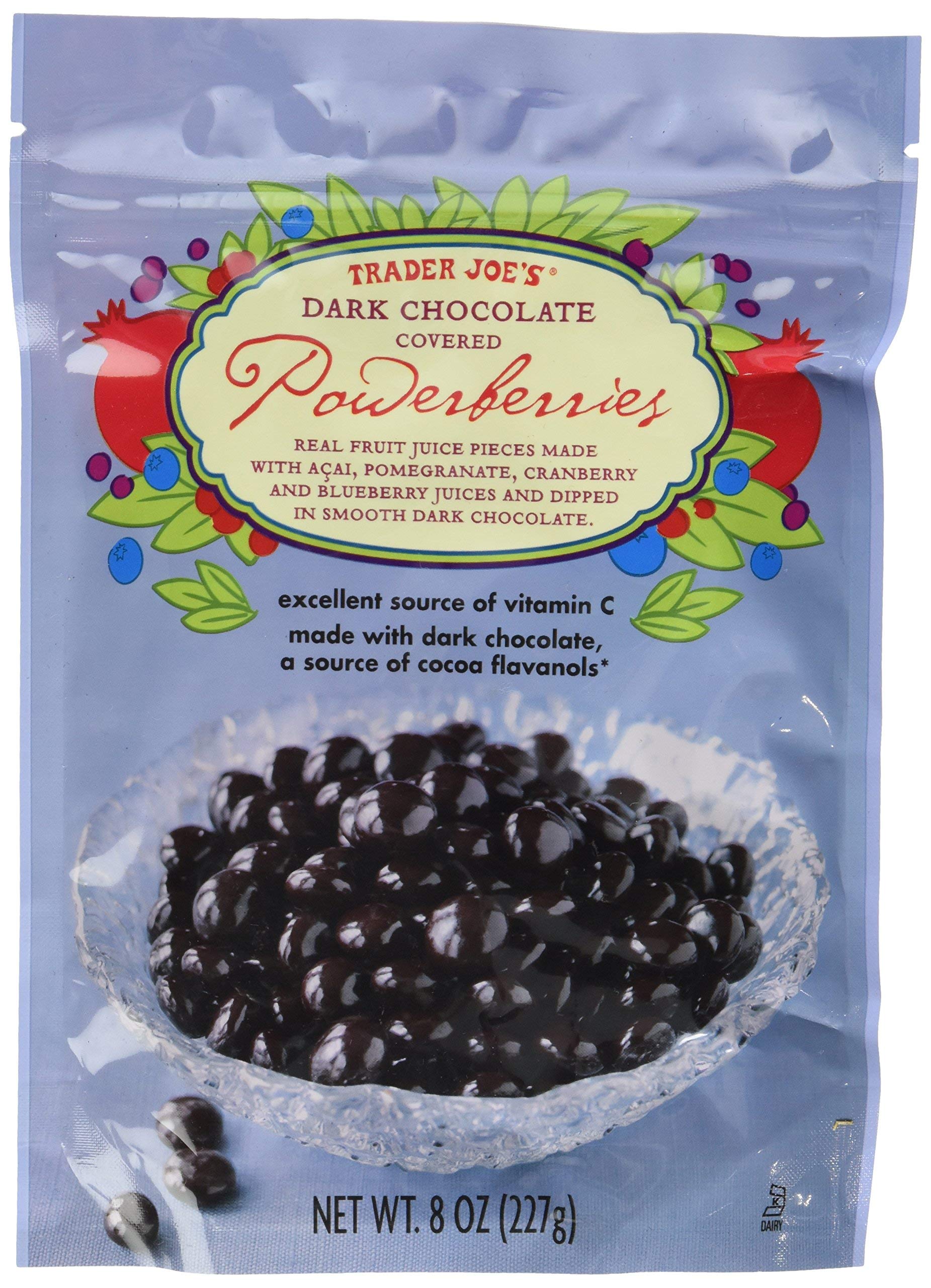Amazon.com: Trader Joe's Dark Chocolate Covered Powerberries...8 Oz ...