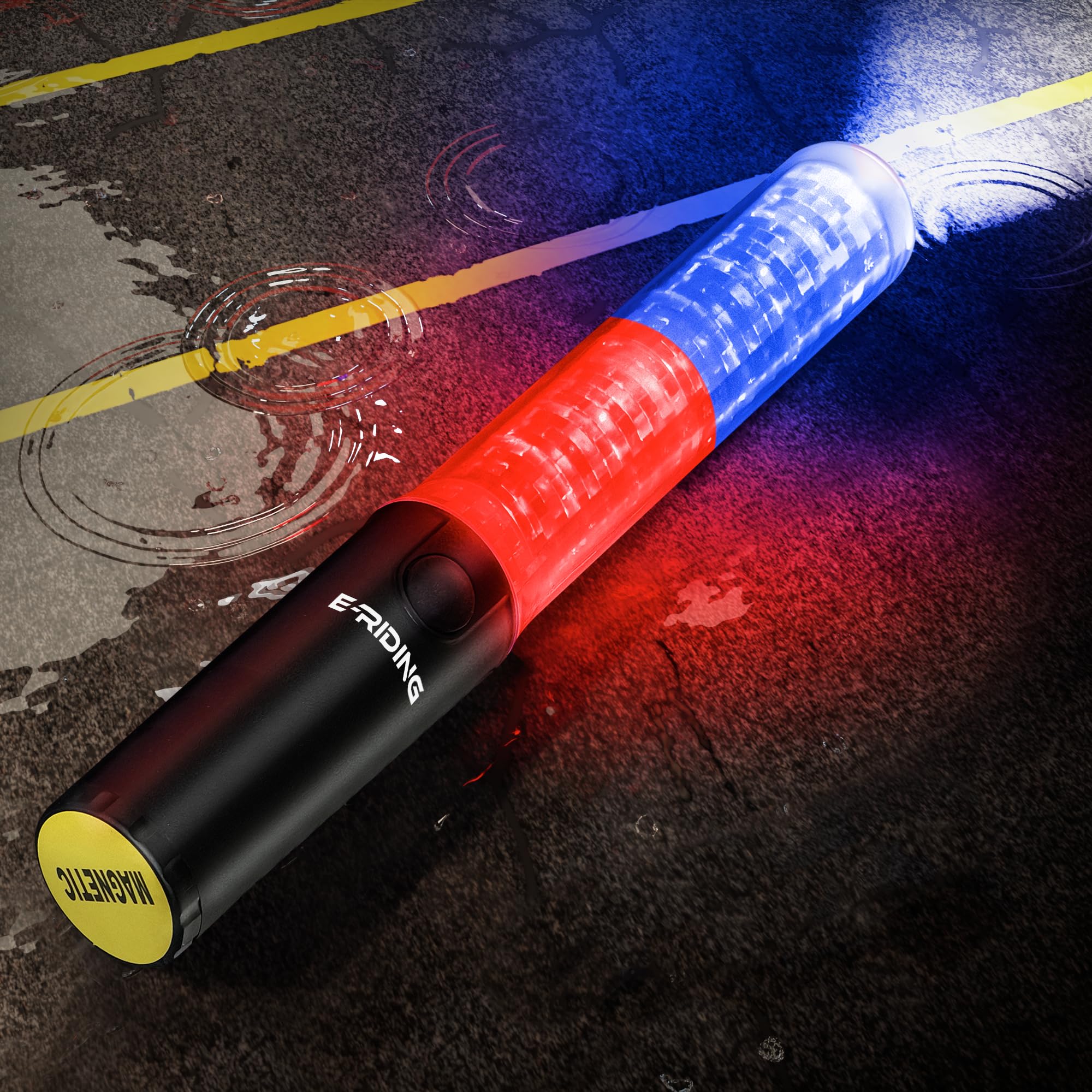 Rechargeable Traffic Wand 10 Inch Traffic Control Baton With Magnet ...