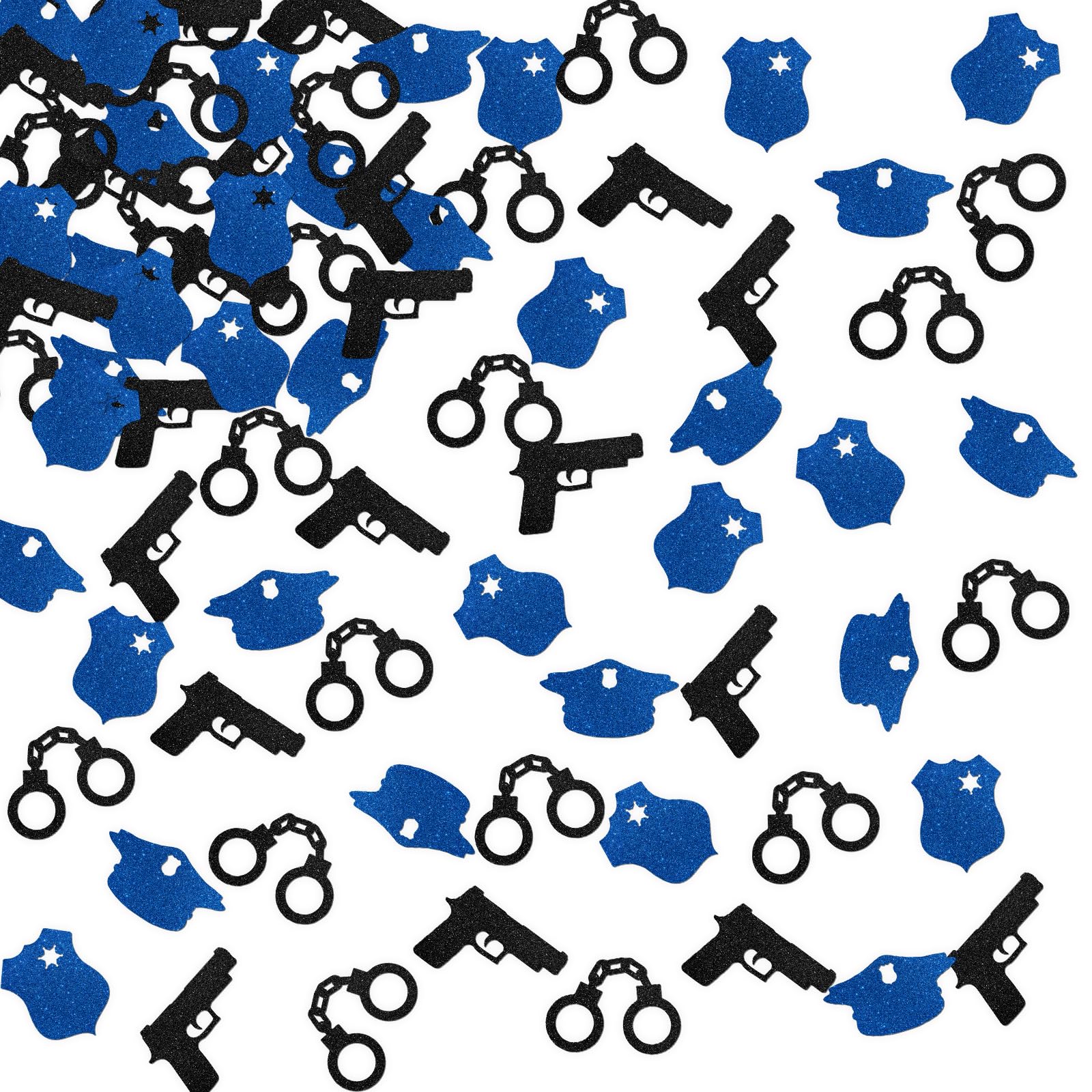 Amazon.com: ShuanQ 120pcs Officer Confetti - Congrats Officer Grad ...