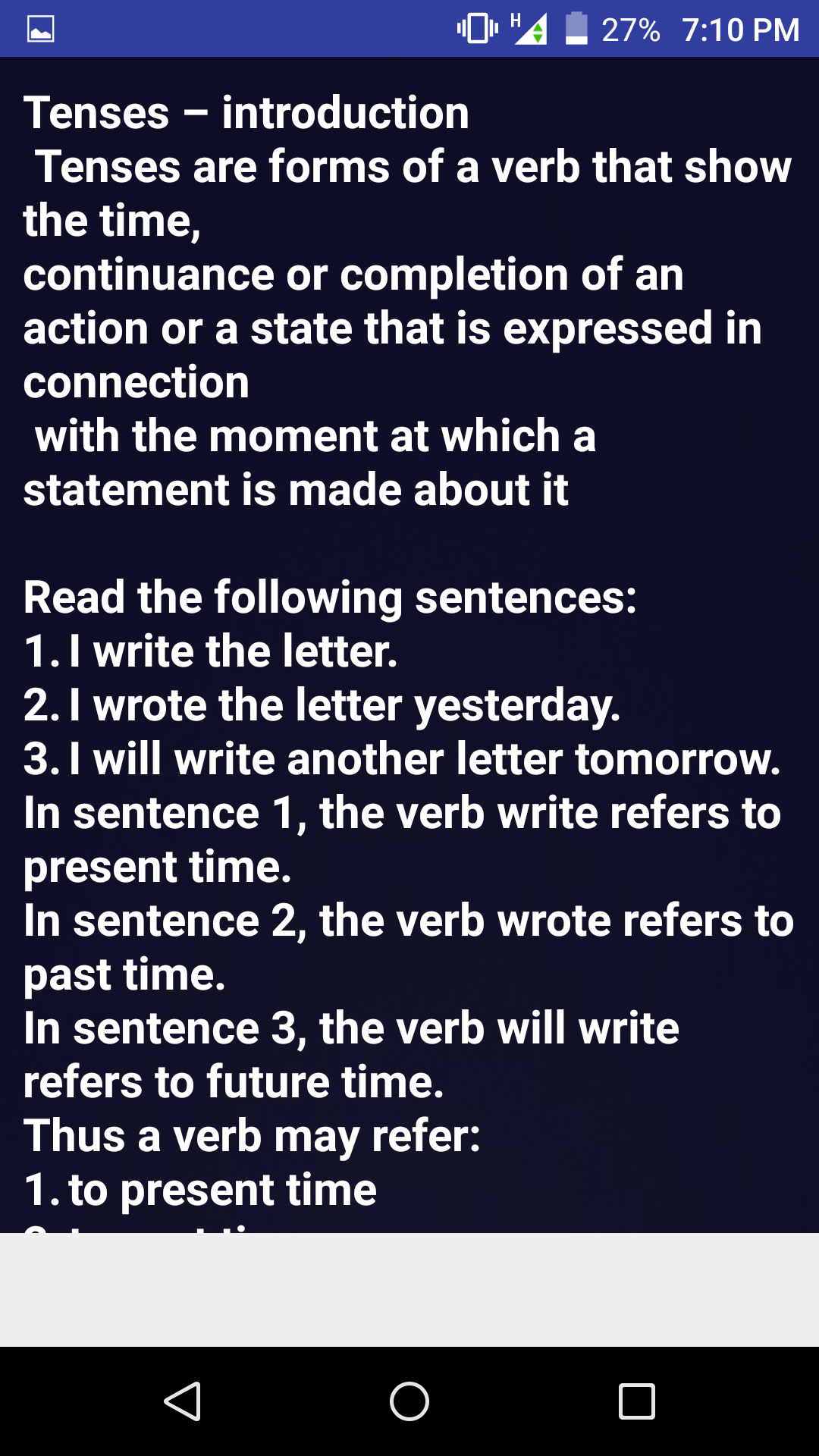 Learn english tenses-English tenses book - App on Amazon Appstore