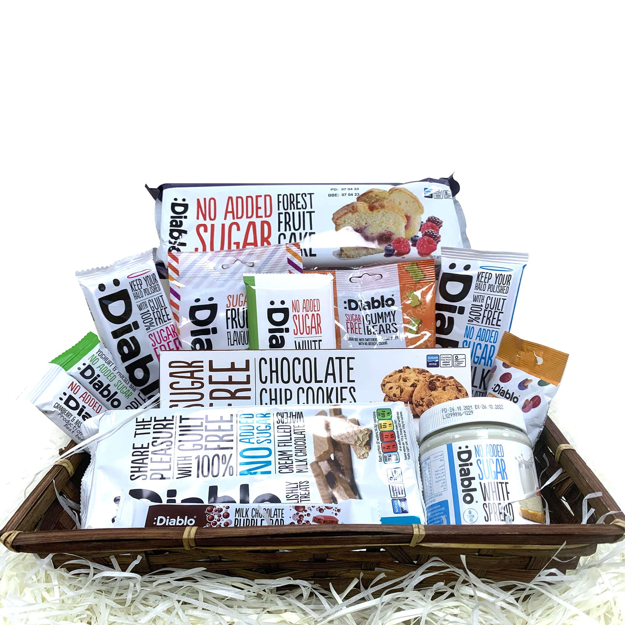 Buy 1n ic Snack Gift Box Set 1.5KG Sugar Free Hamper Diablo NO Added ...