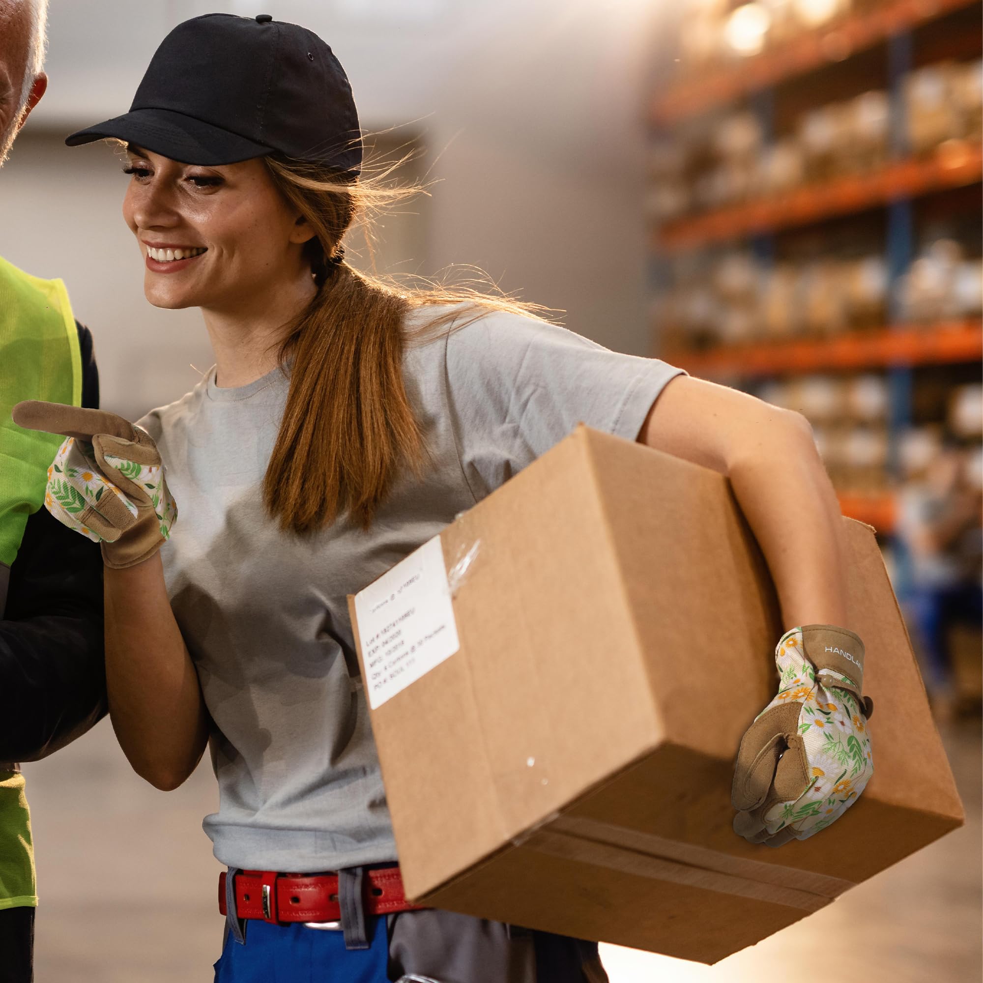 Snapklik.com : HLDD HANDLANDY 2 Pairs Garden Gloves For Women, Thorn ...