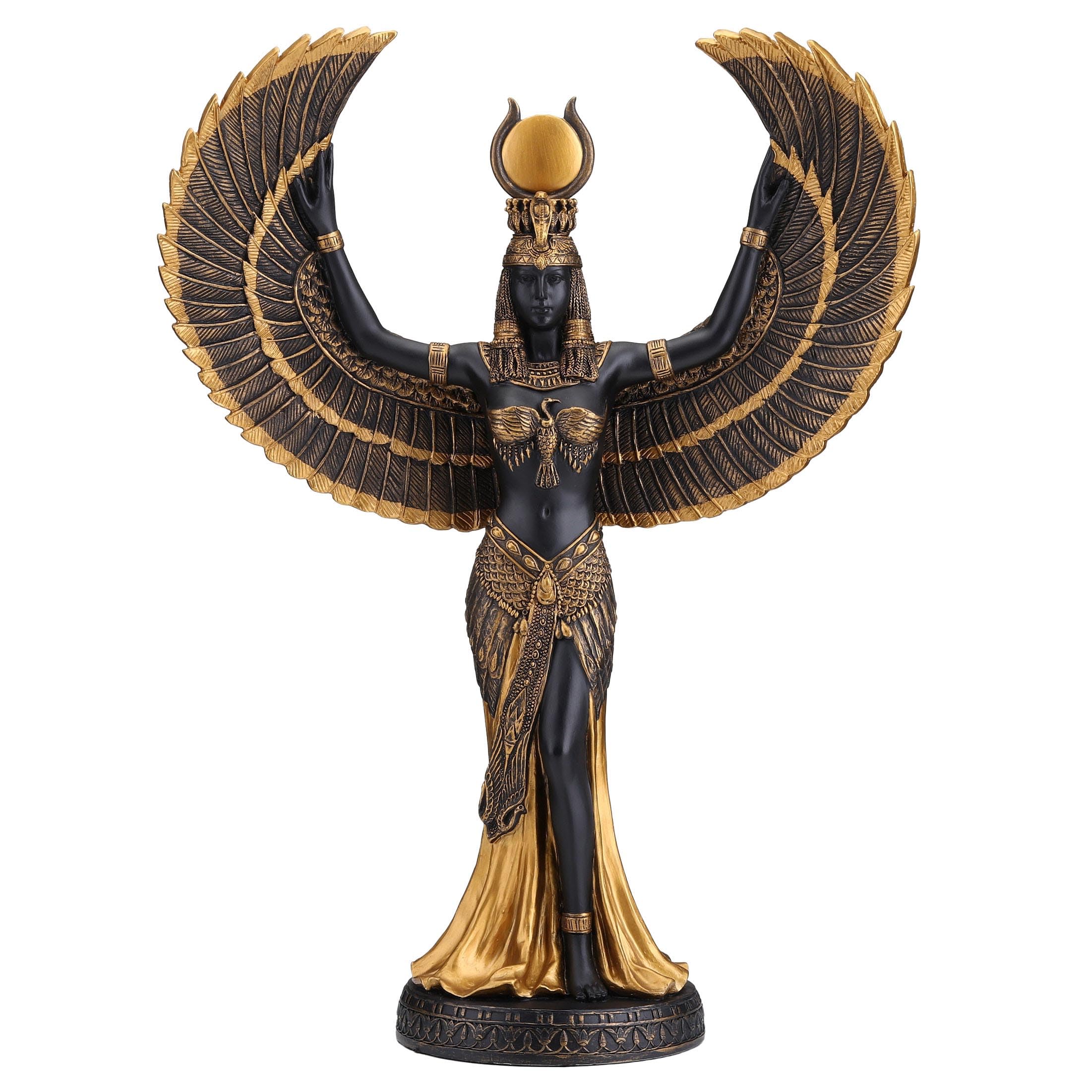 Amazon.com: Veronese Design 13 3/8 Inch Isis The Egyptian Goddess of Magic and Wisdom Resin ...