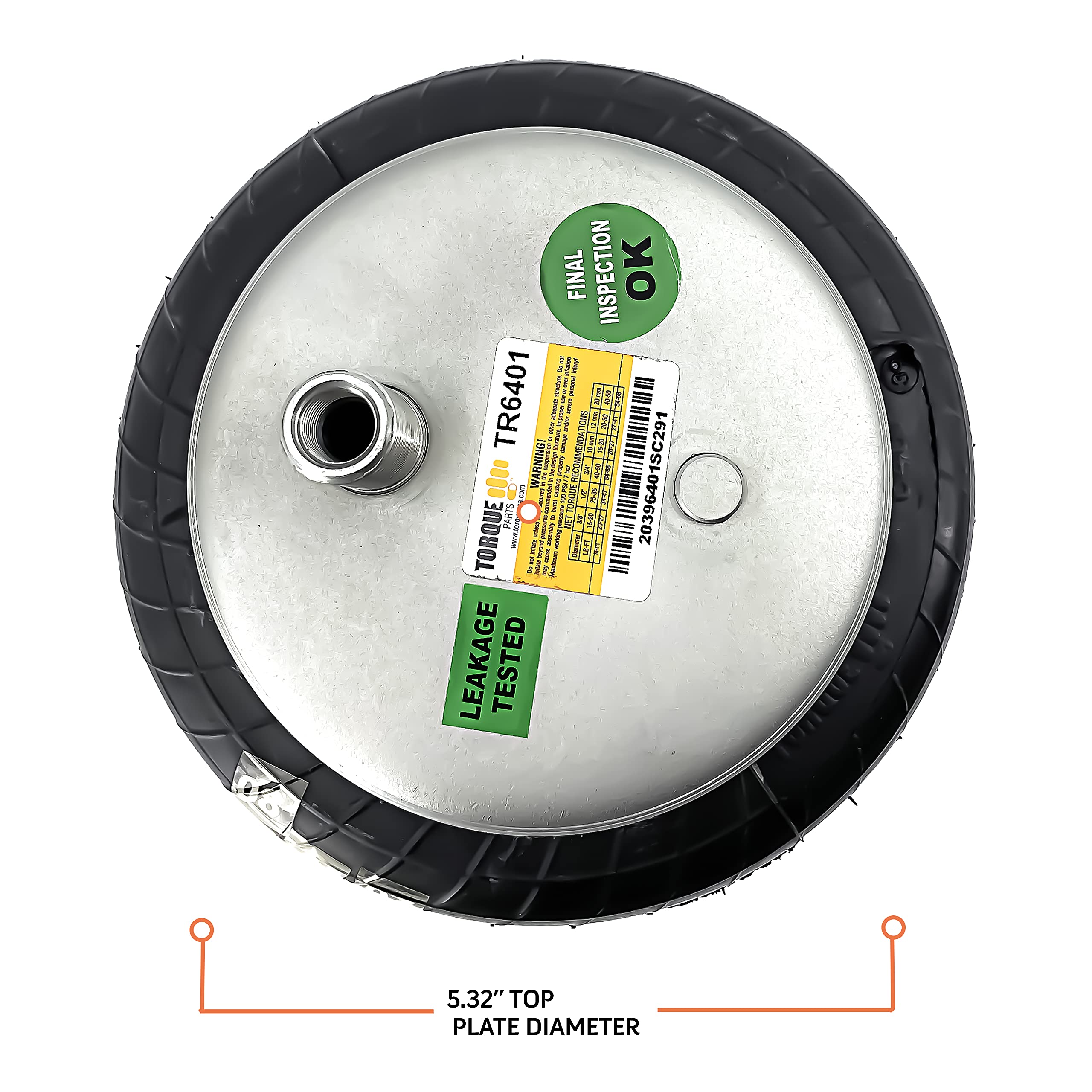 Snapklik.com : TORQUE 6401 Air Bag Replacement For 6401 Firestone Ride ...