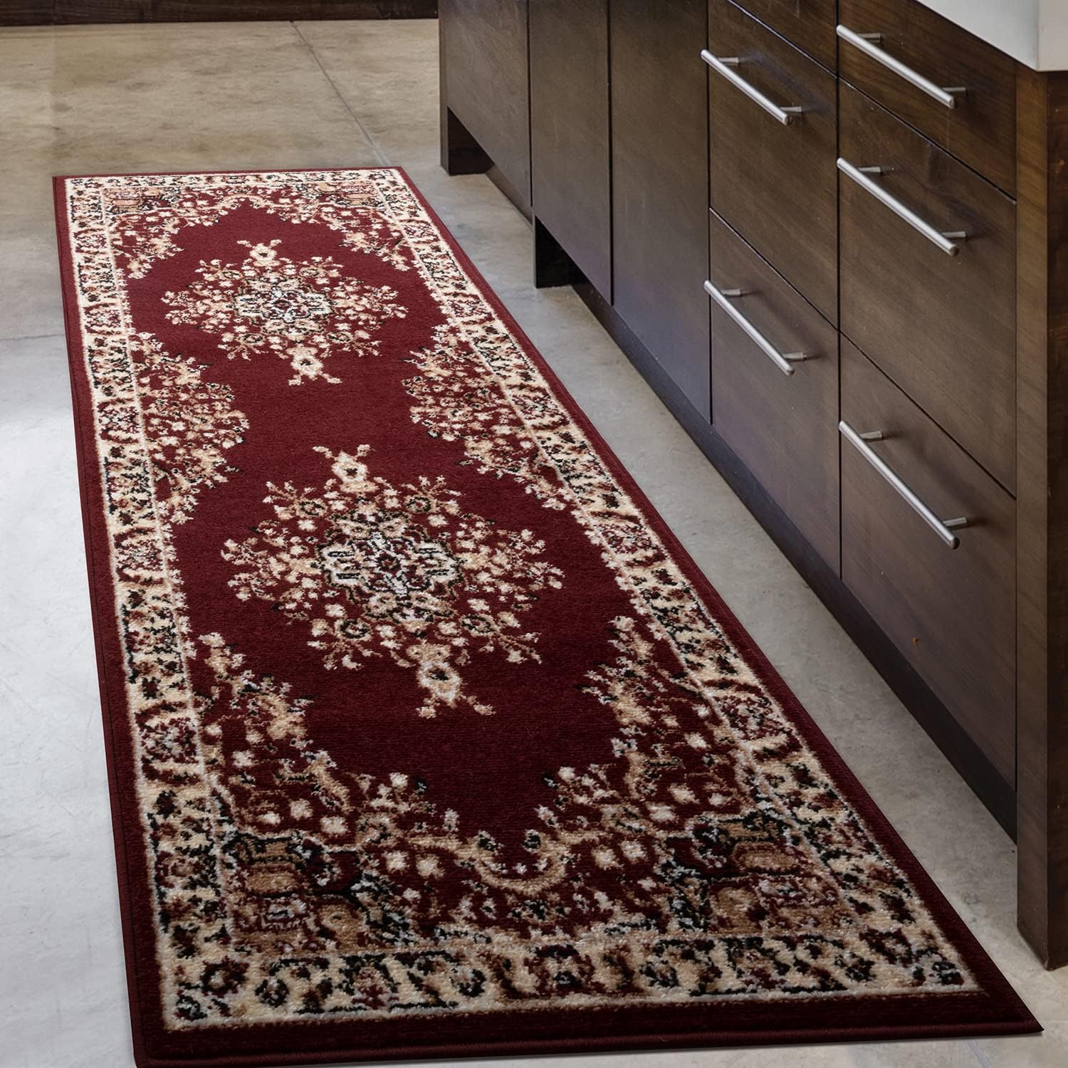Amazon.com: Antep Rugs Oriental 2x7 Traditional Medallion Indoor Runner ...