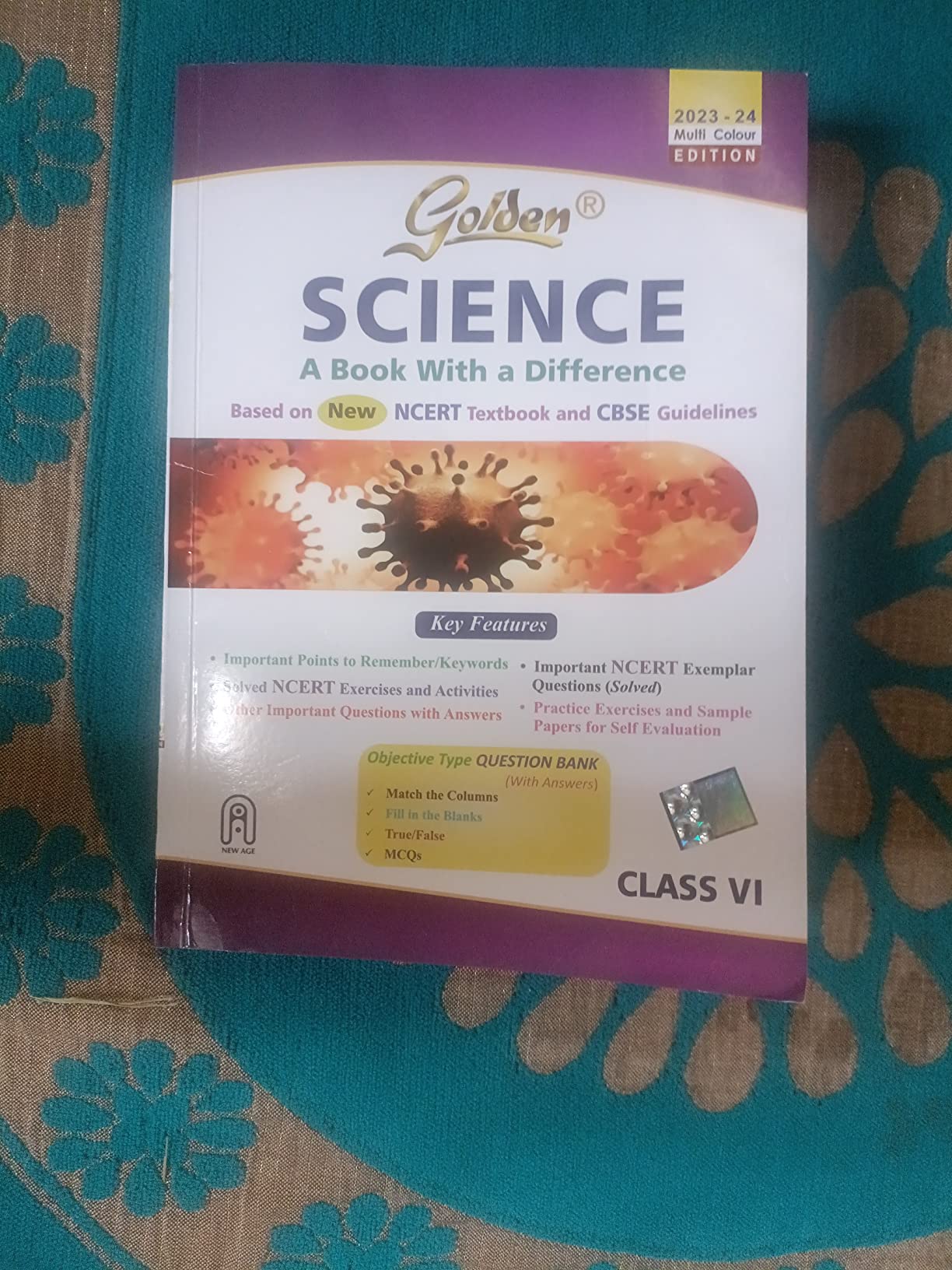 Golden Science: Based on NEW NEW NCERT for Class- 6 (For 2025 Final ...