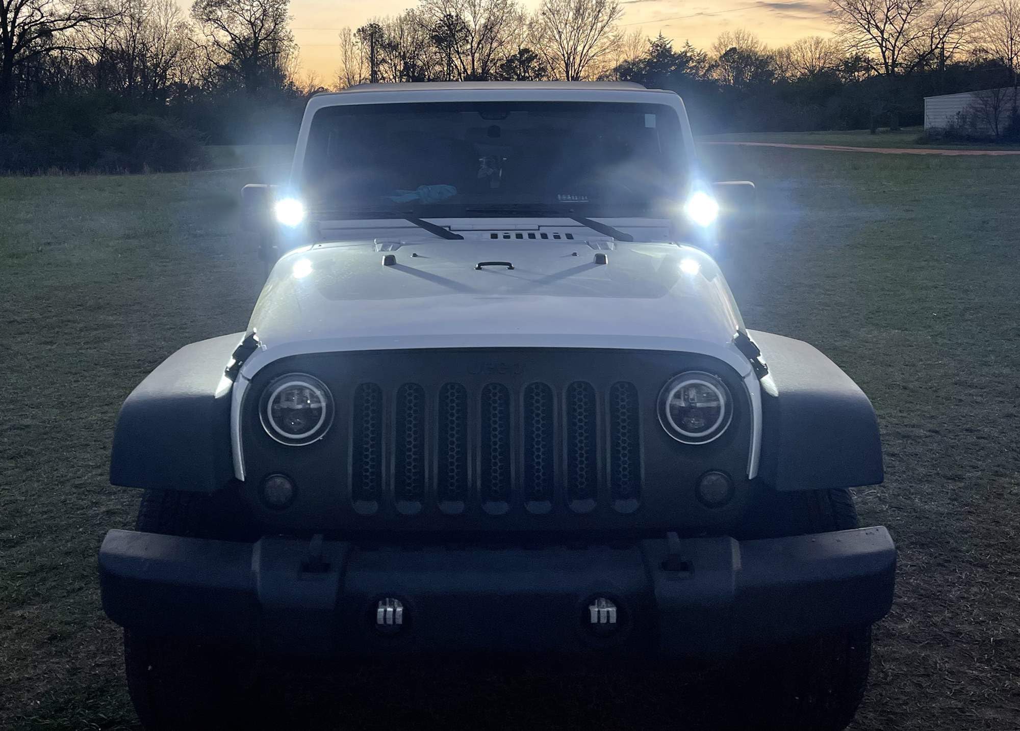 Jeep Jk Windshield Lights Jeep Wrangler JK 2007~2017 52" 5D PRO LED