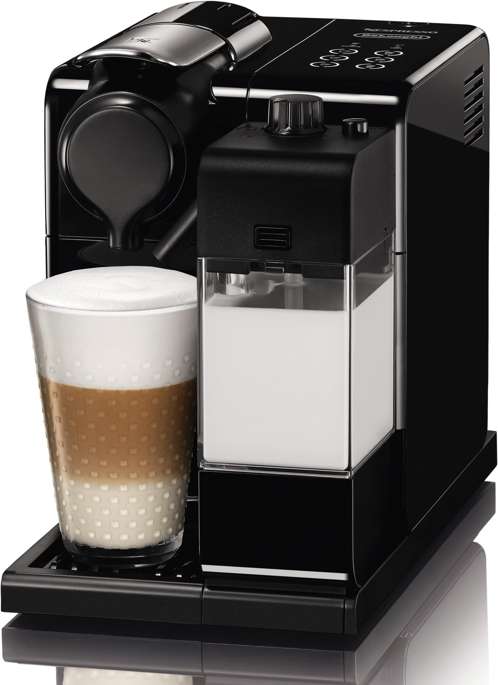 Nespresso EN550.B Lattissima Touch Automatic Coffee Machine, Black ...