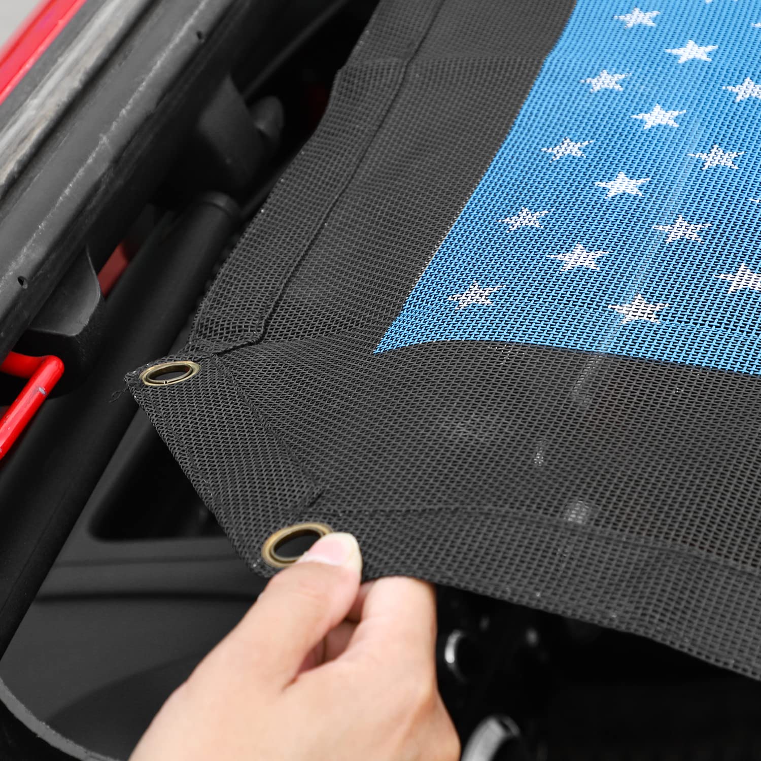 Snapklik.com : For Jeep JK Sunshade Mesh Sun Shade Bikini Top Roof ...