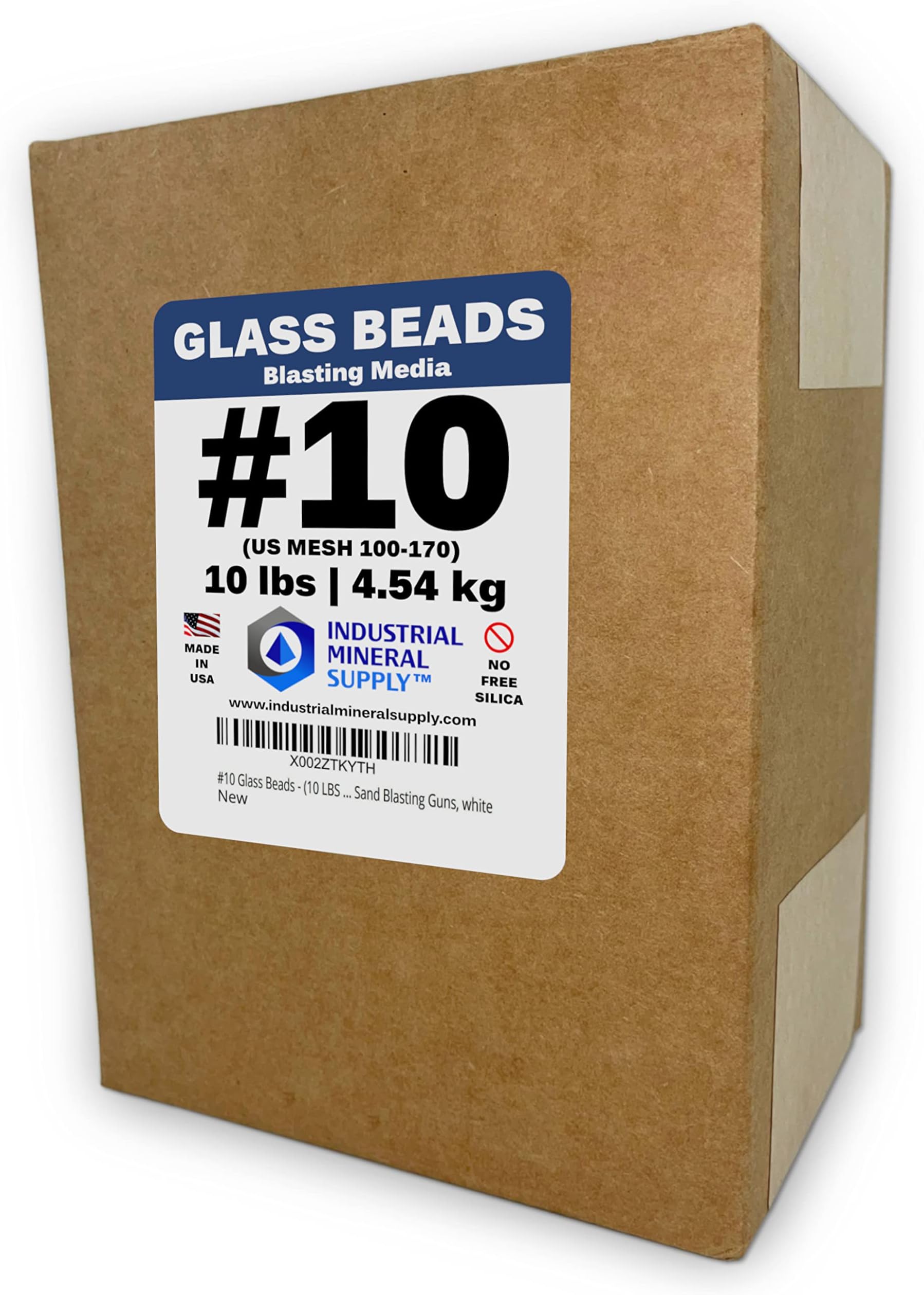 Amazon.com: #10 Glass Beads - (10 LBS or 4.54 kg) - Blasting Abrasive ...