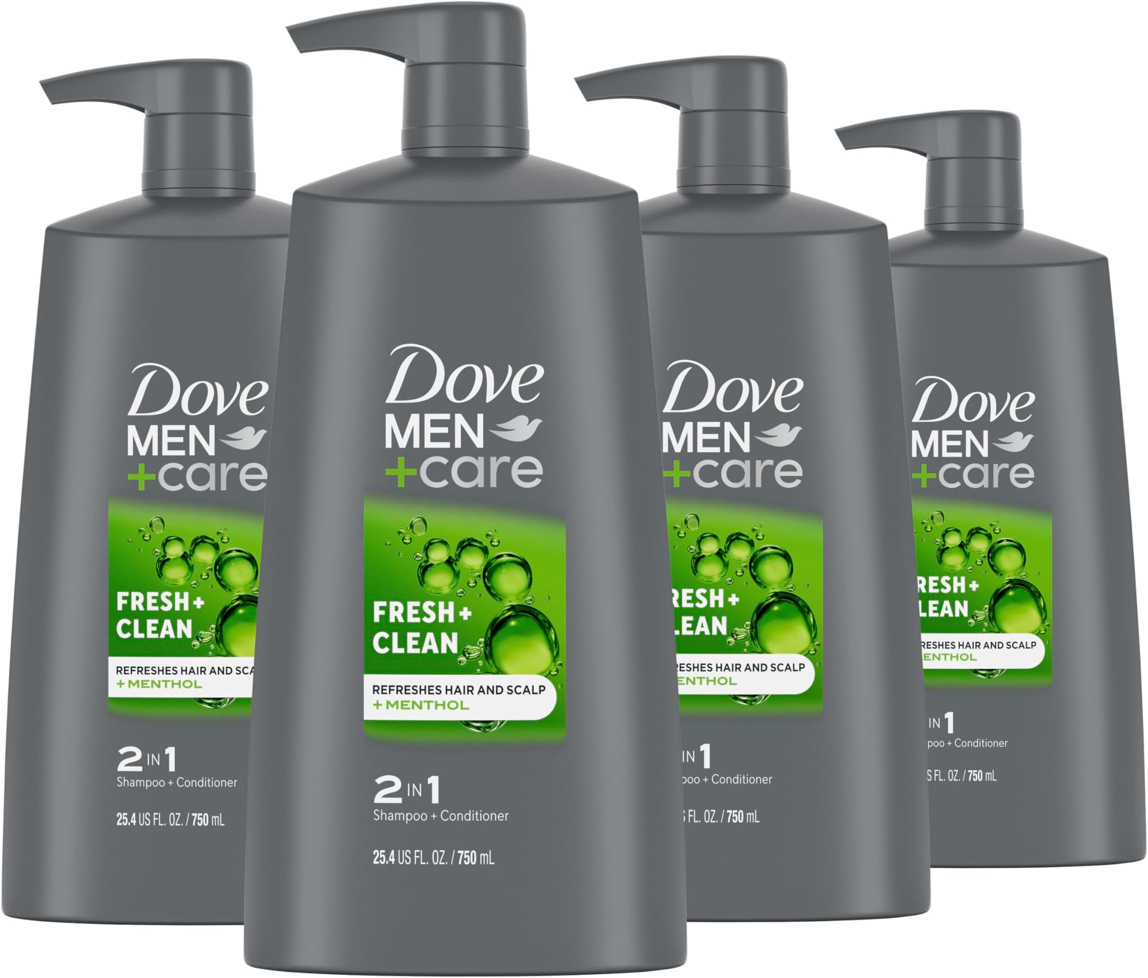 Amazon.com: DOVE MEN + CARE Fortifying 2-in-1 Shampoo and Conditioner ...