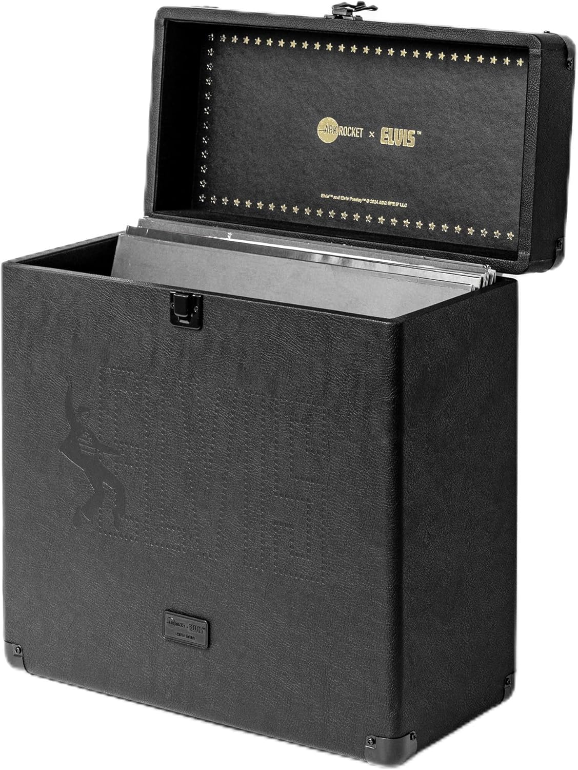 Amazon.com: arkrocket x ELVIS Vintage Vinyl Record Storage and Carrying ...