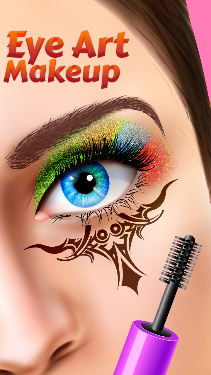 Eye Art Color Fill Beauty Salon Stencil Art Paint - App on Amazon Appstore