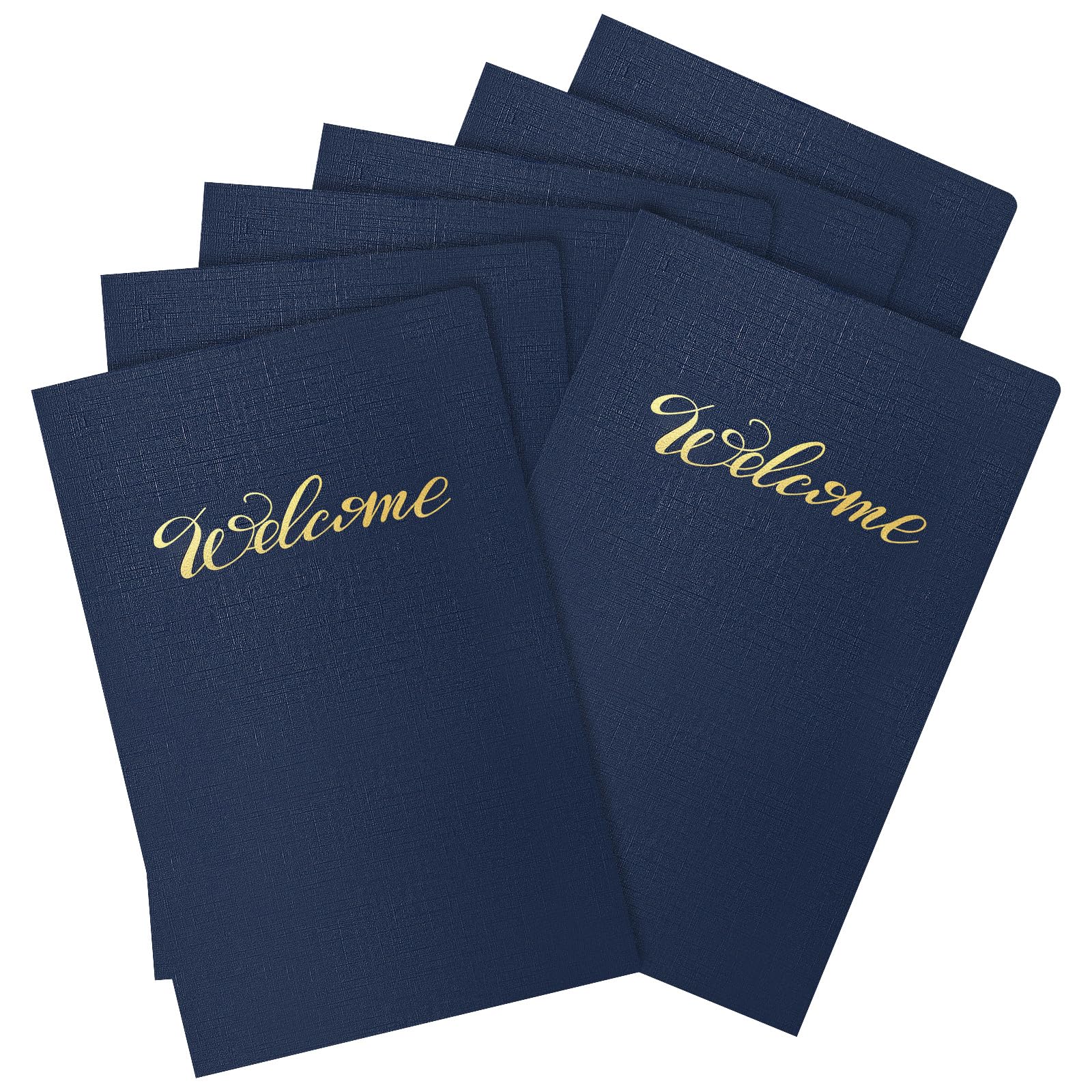 Amazon.com : Affrolling 25 Pack 6 x 9 Inch Welcome Pocket Folders ...
