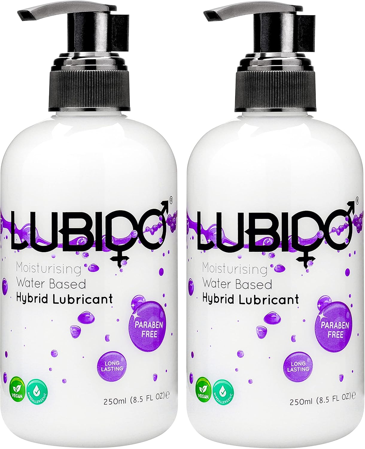 Lubido Hybrid Paraben Free Moisturising Creamy Gel Lube – 250ml (Pack ...