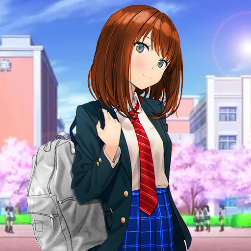 Anime School Girls Simulator: High School Virtual Life Anime Girl Games ...