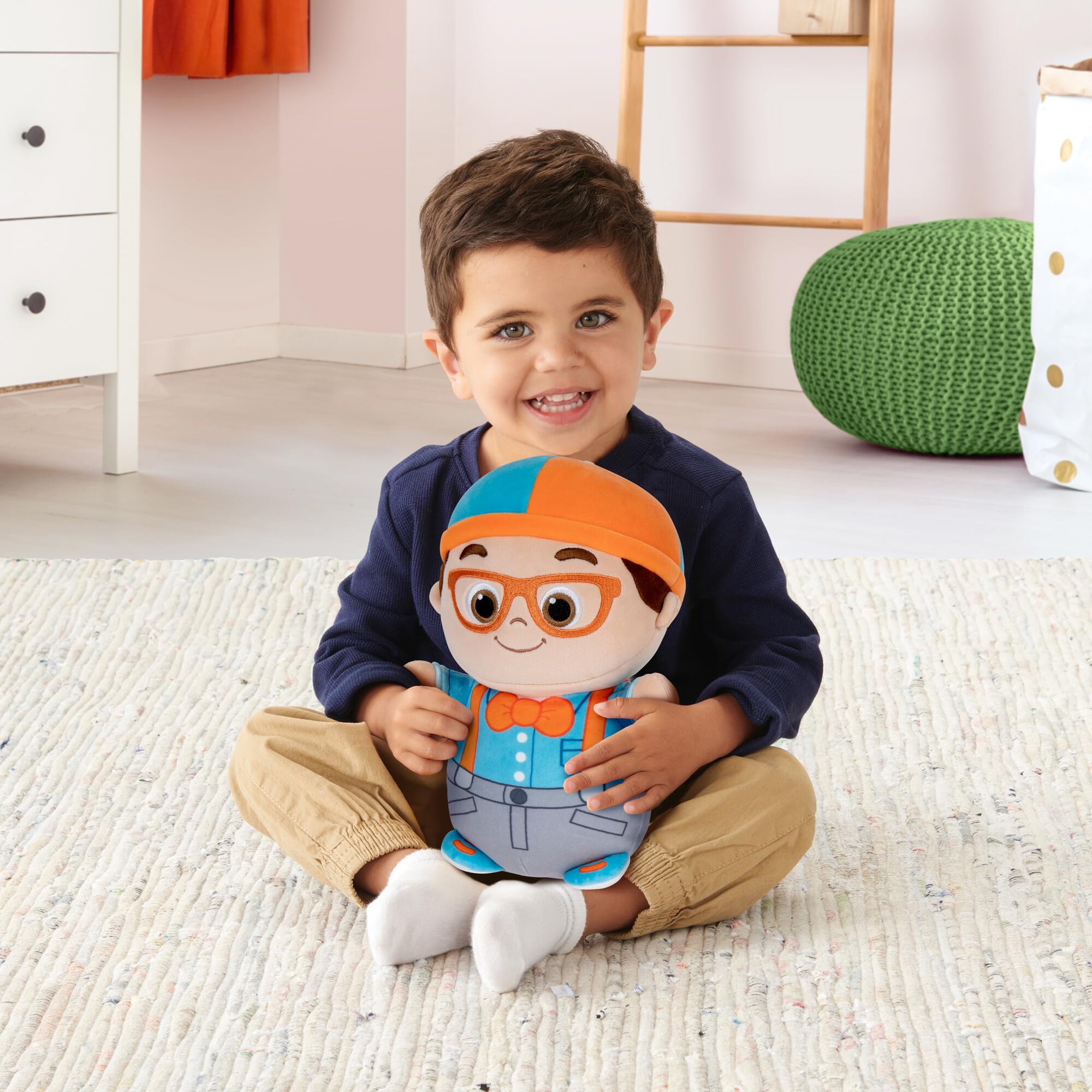 Snapklik.com : Squishmallows HugMees Original 10-Inch Blippi
