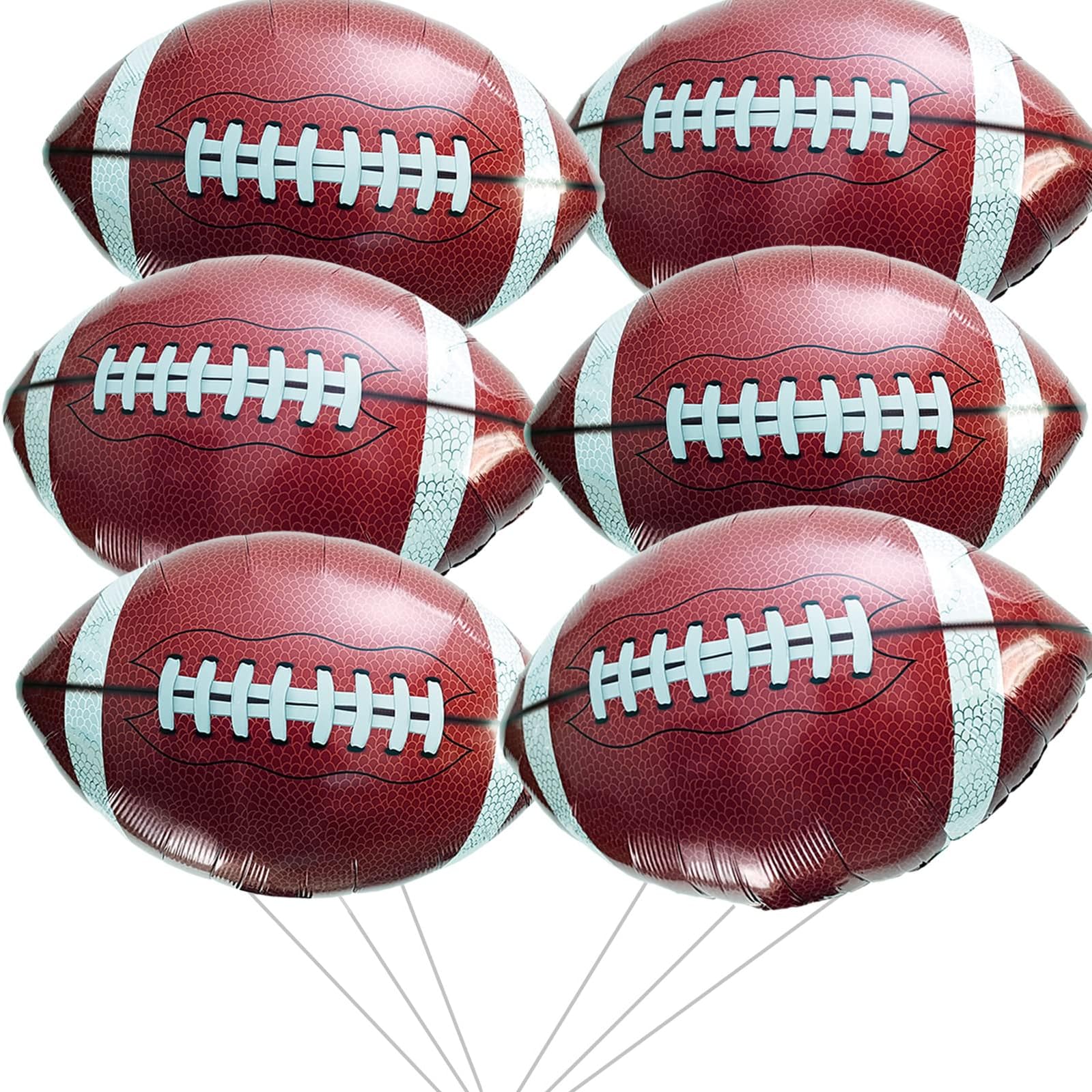Amazon.com: Hall & Perry Game Day Football Balloon Kit with Mylar ...