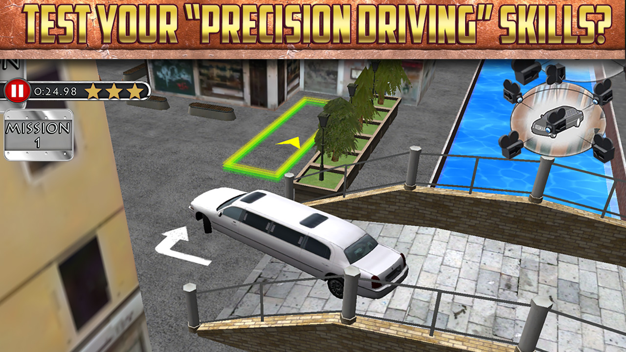 3D Limo Parking Simulator - Real Limousine and Monster Car Driving Test ...