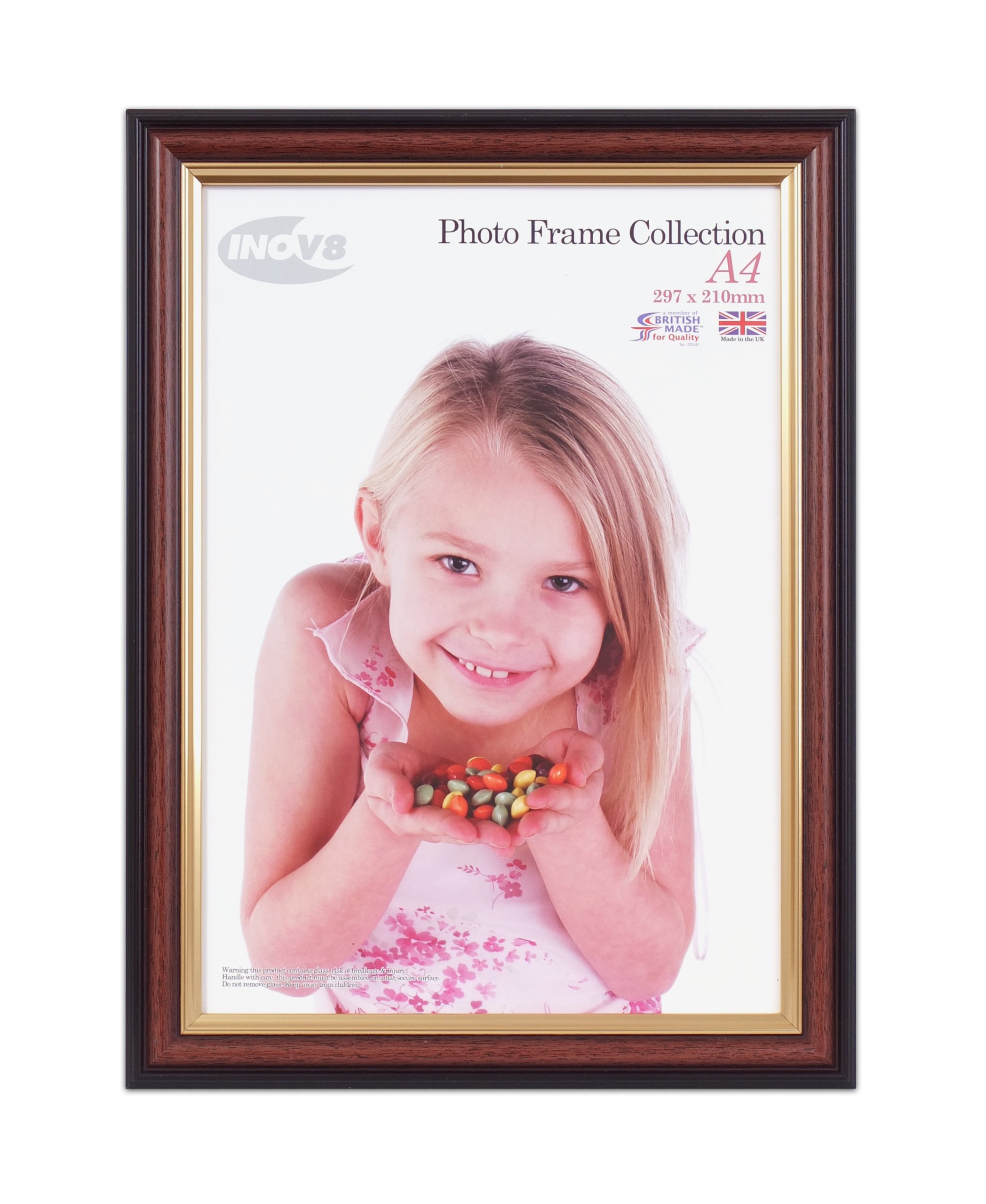 Inov8 Framing PFES-MAGY-A4 Frames, Wood, Mahogany, A4 : Amazon.co.uk ...