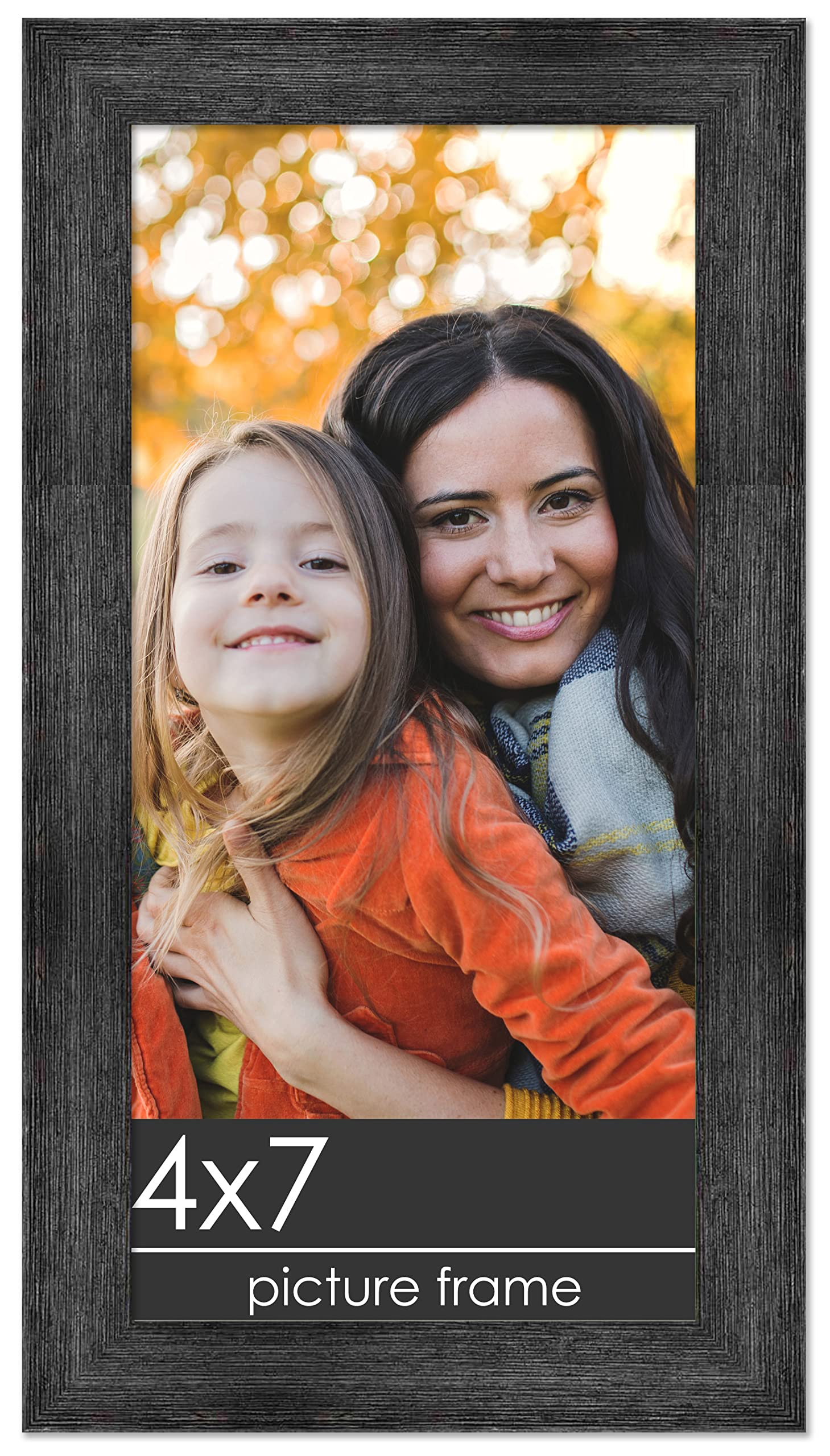 4x7 Picture Frame Black