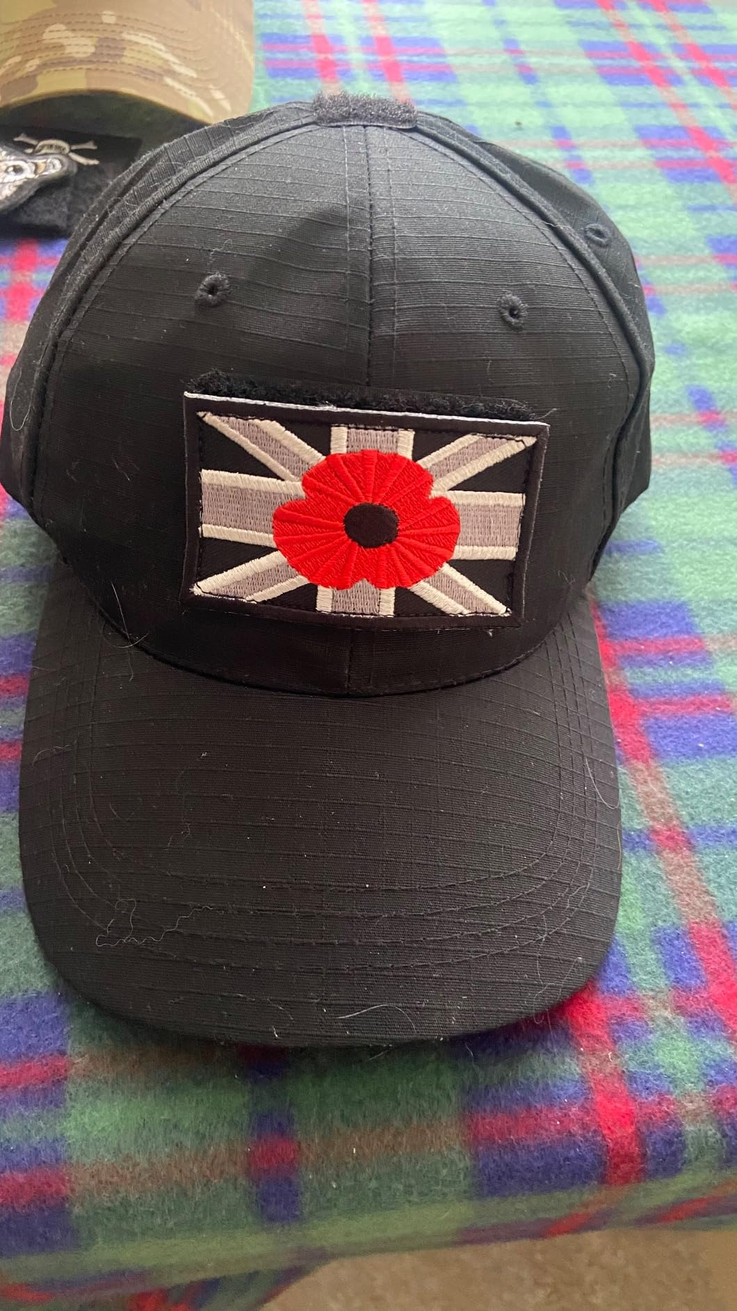 Union Jack Poppy Flag - Remembrance Day - Embroidered - Iron On Sew On ...