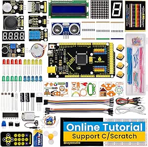 KEYESTUDIO 37-in-1 Kit Sensor Module Compatible avec Arduino IDE pour ...